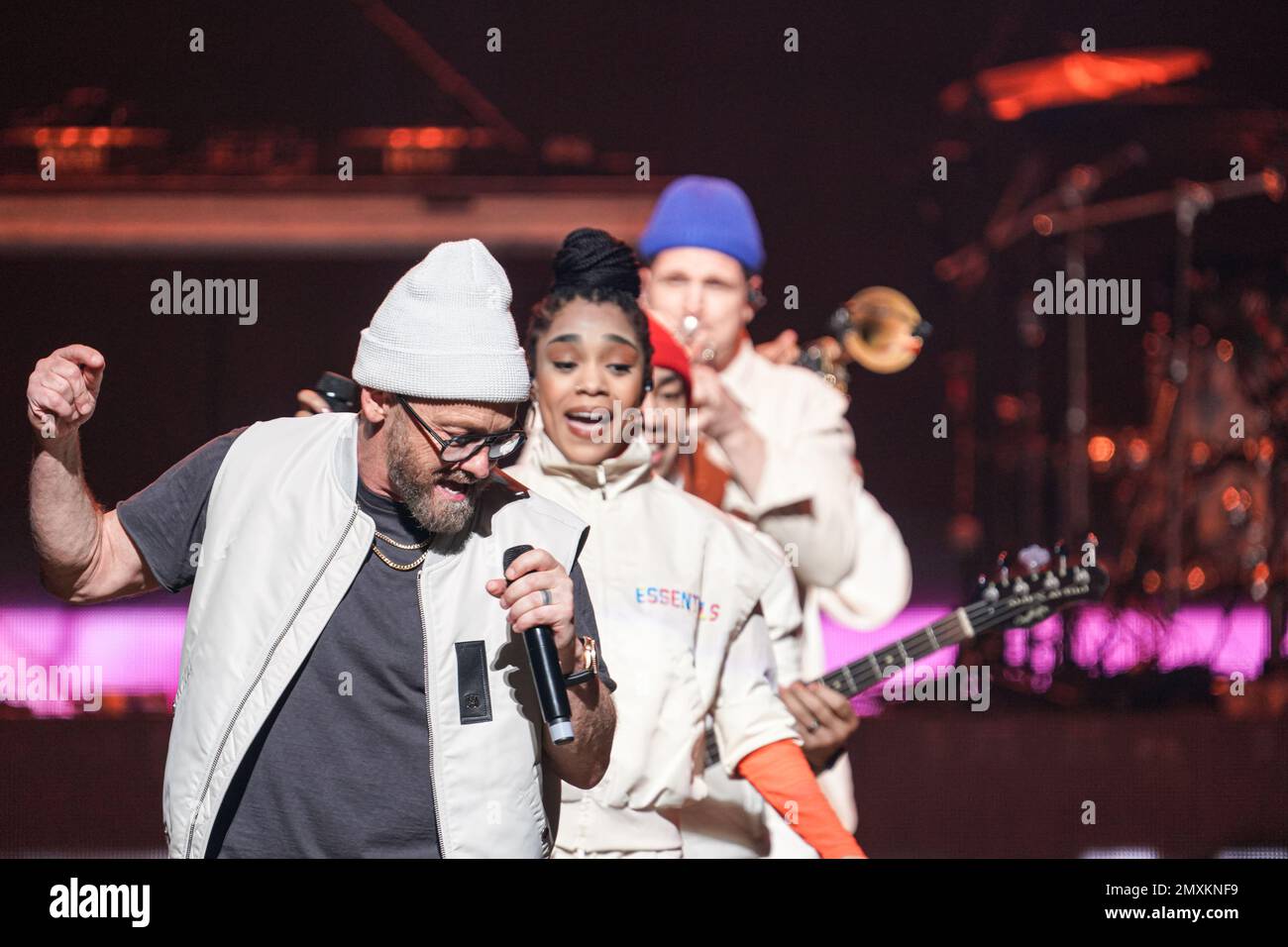 Tobymac e la band diversecity immagini e fotografie stock ad alta ...