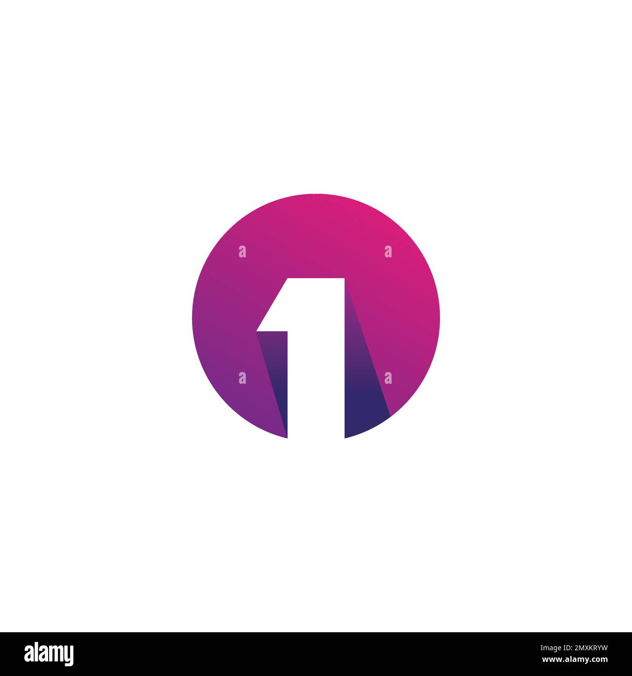 Numero uno logo Immagini Vettoriali Stock - Alamy