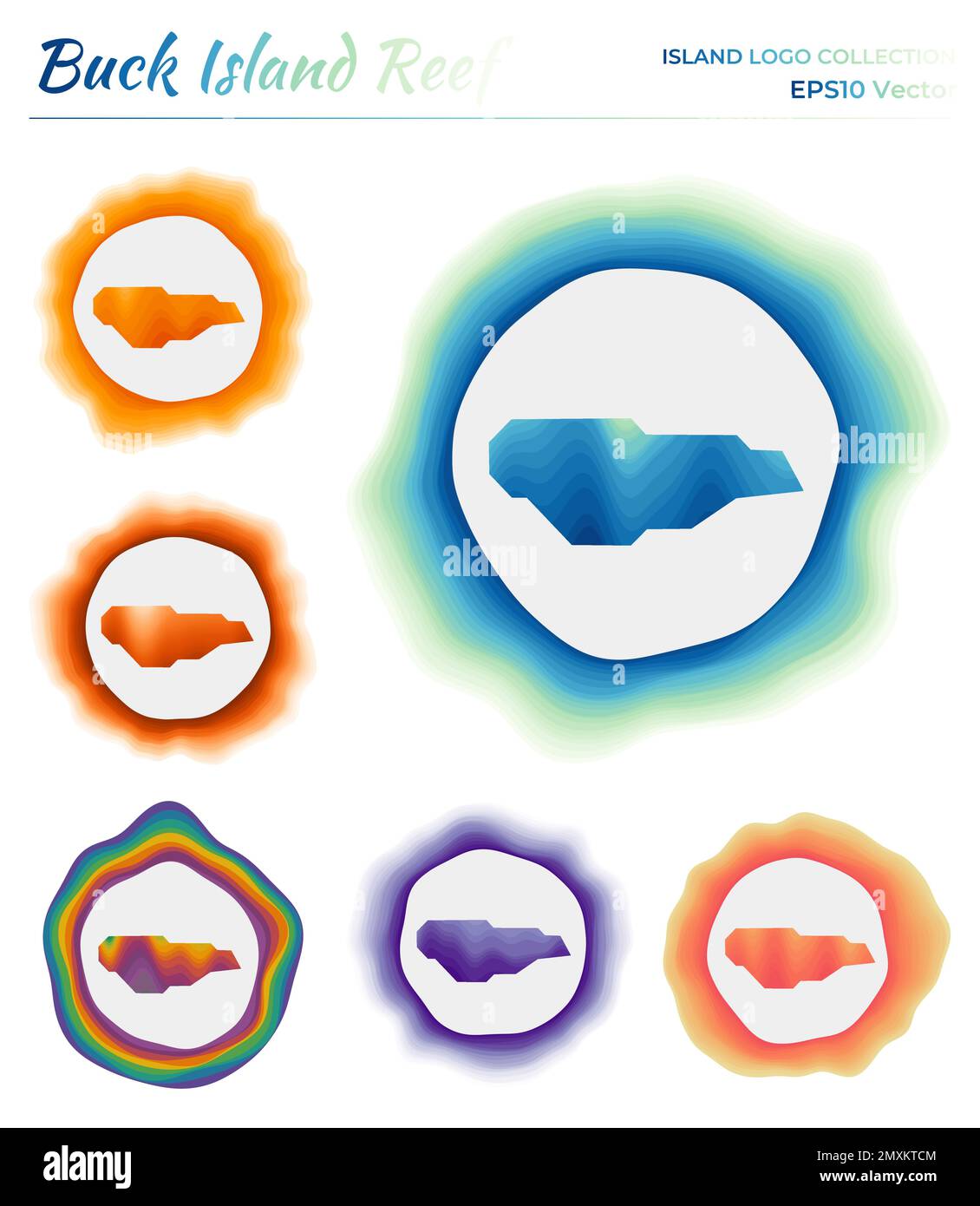 Buck island Immagini Vettoriali Stock - Alamy