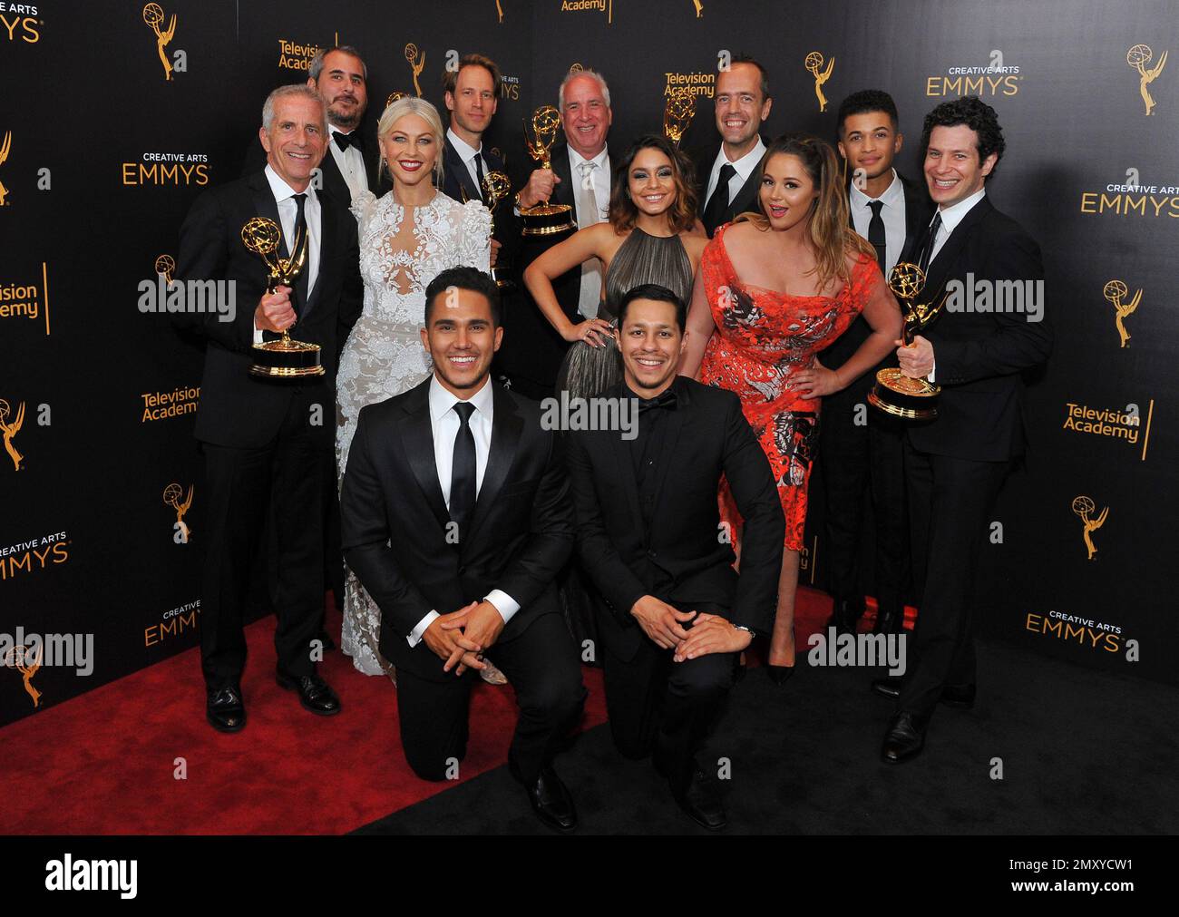 EXCLUSIVE - Marc Platt, top left, Adam Siegel, Julianne Hough, David ...