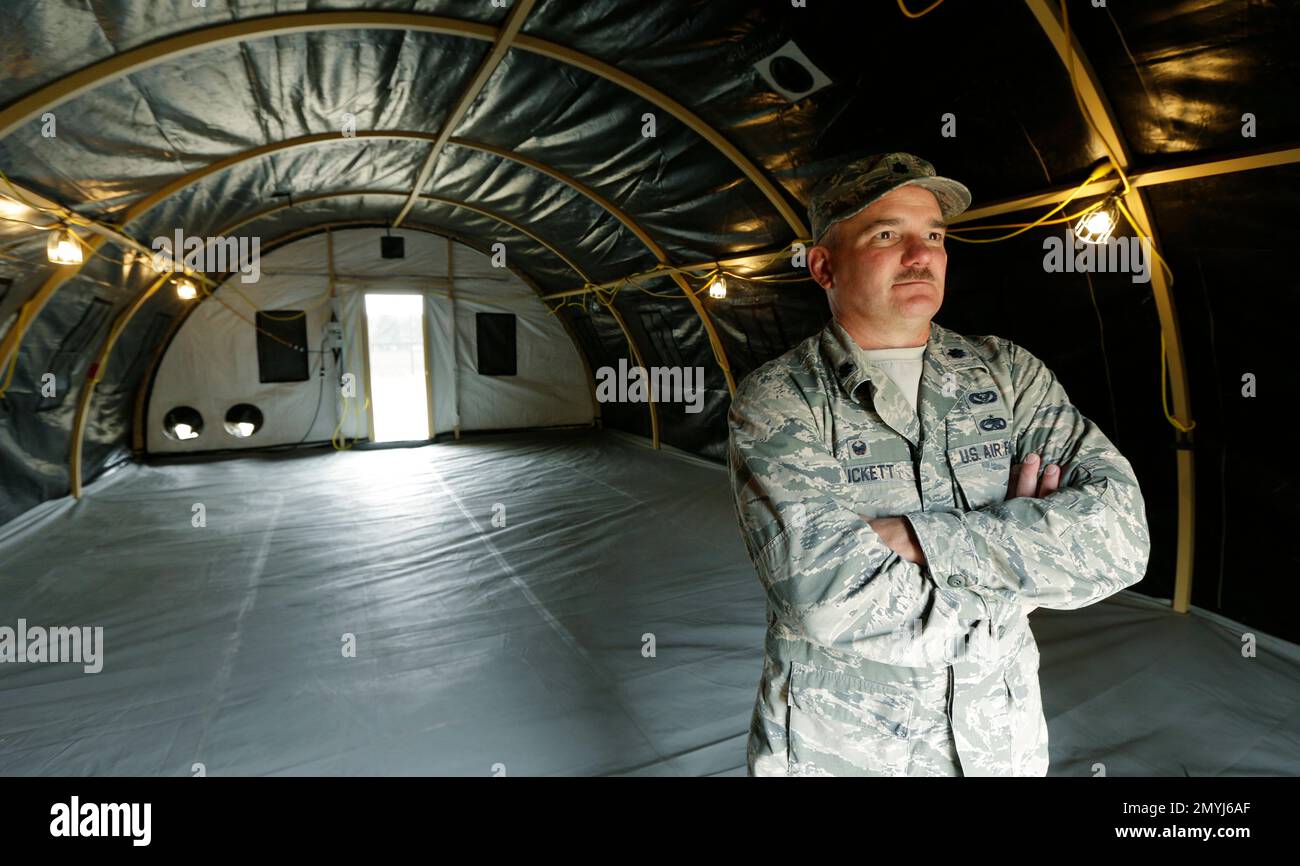 In this photo taken May 24, 2016, Washington Air National Guard Lt. Col ...