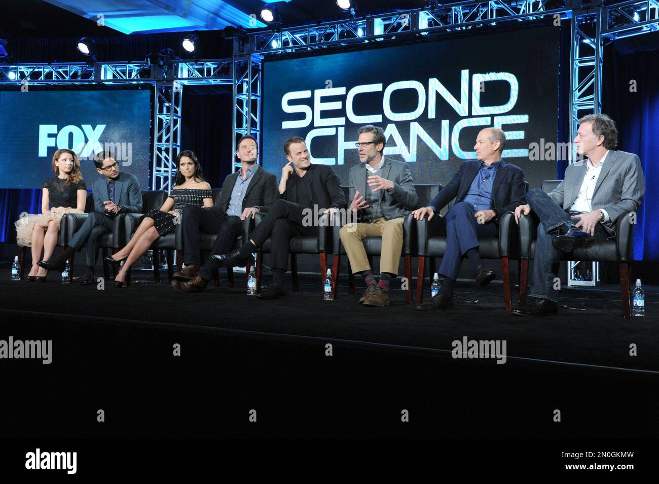 Vanessa Lengies, from left, Adhir Kalyan, Dilshad Vadsaria, Tim DeKay ...