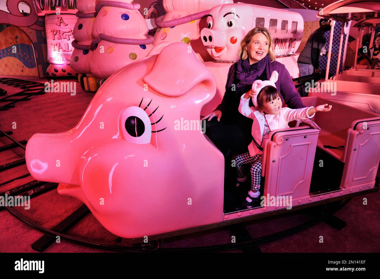 Atlanta’s beloved holiday tradition, the Macy’s Pink Pig kicked off the ...
