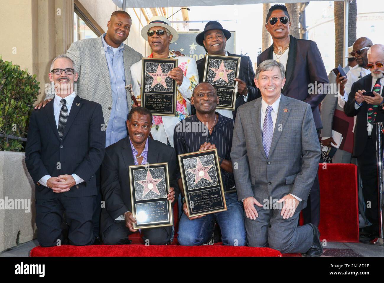 Mitch O'Farrell, from bottom left, Vincent Herbert, Robert "Kool" Bell ...