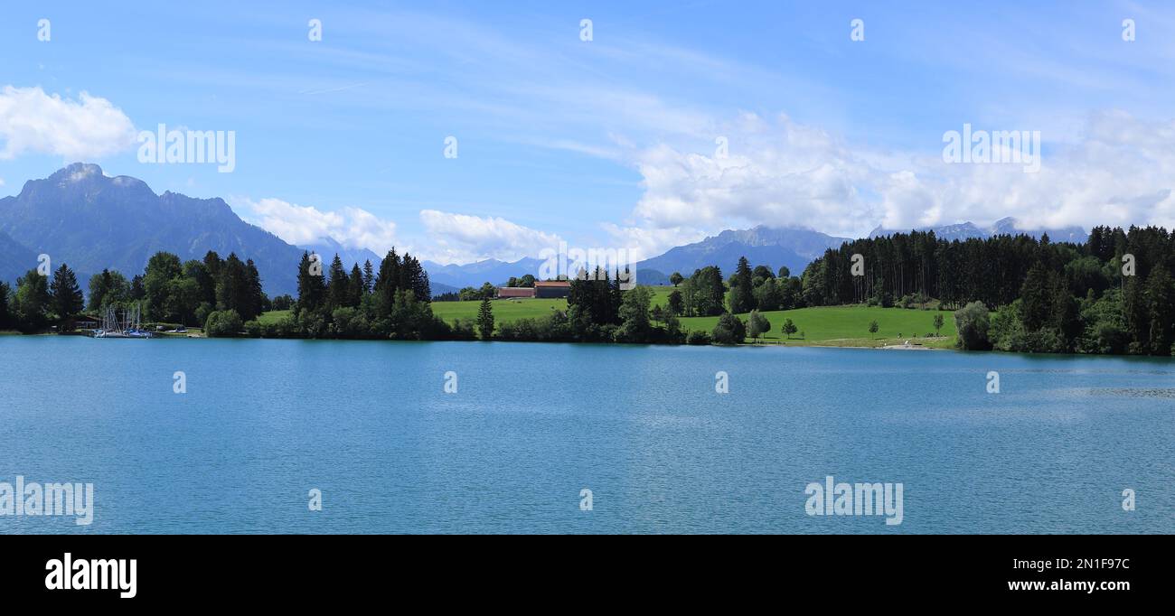 Lake forggen forggensee immagini e fotografie stock ad alta risoluzione ...