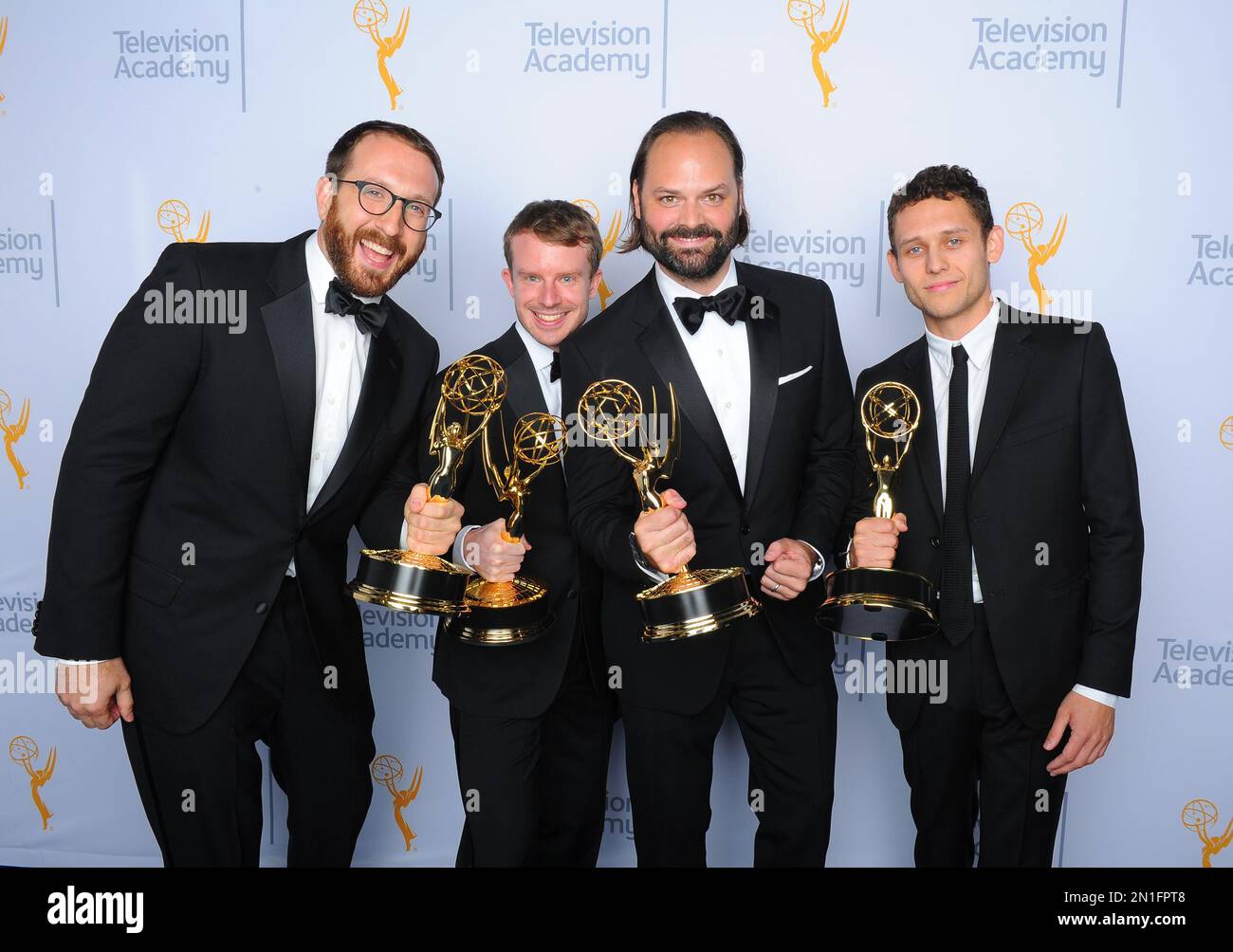 EXCLUSIVE - Dan Gregoras, from left, Jeremy Cox, Jon Hassell and ...