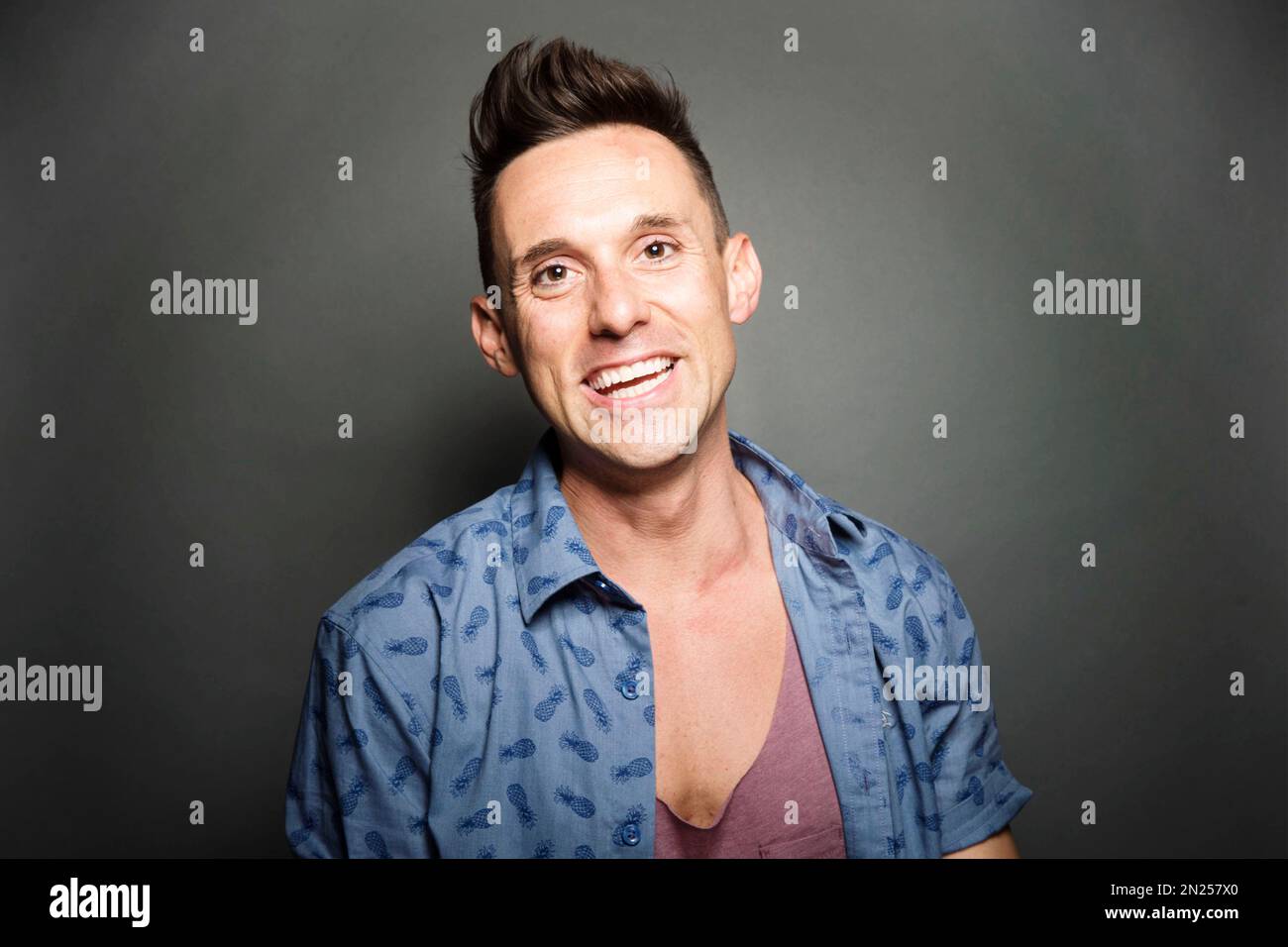 FILE - In this July 8, 2014 file photo, actor Nick Cearley, from "A ...
