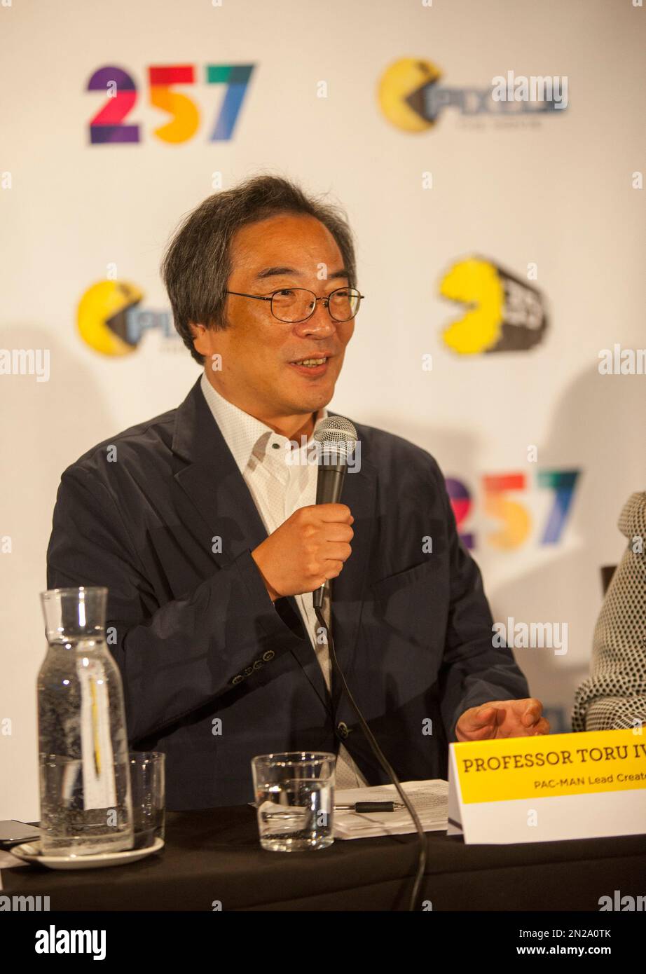 Professor Toru Iwatani, PAC-MAN lead creator, seen at the PAC-MAN’S ...
