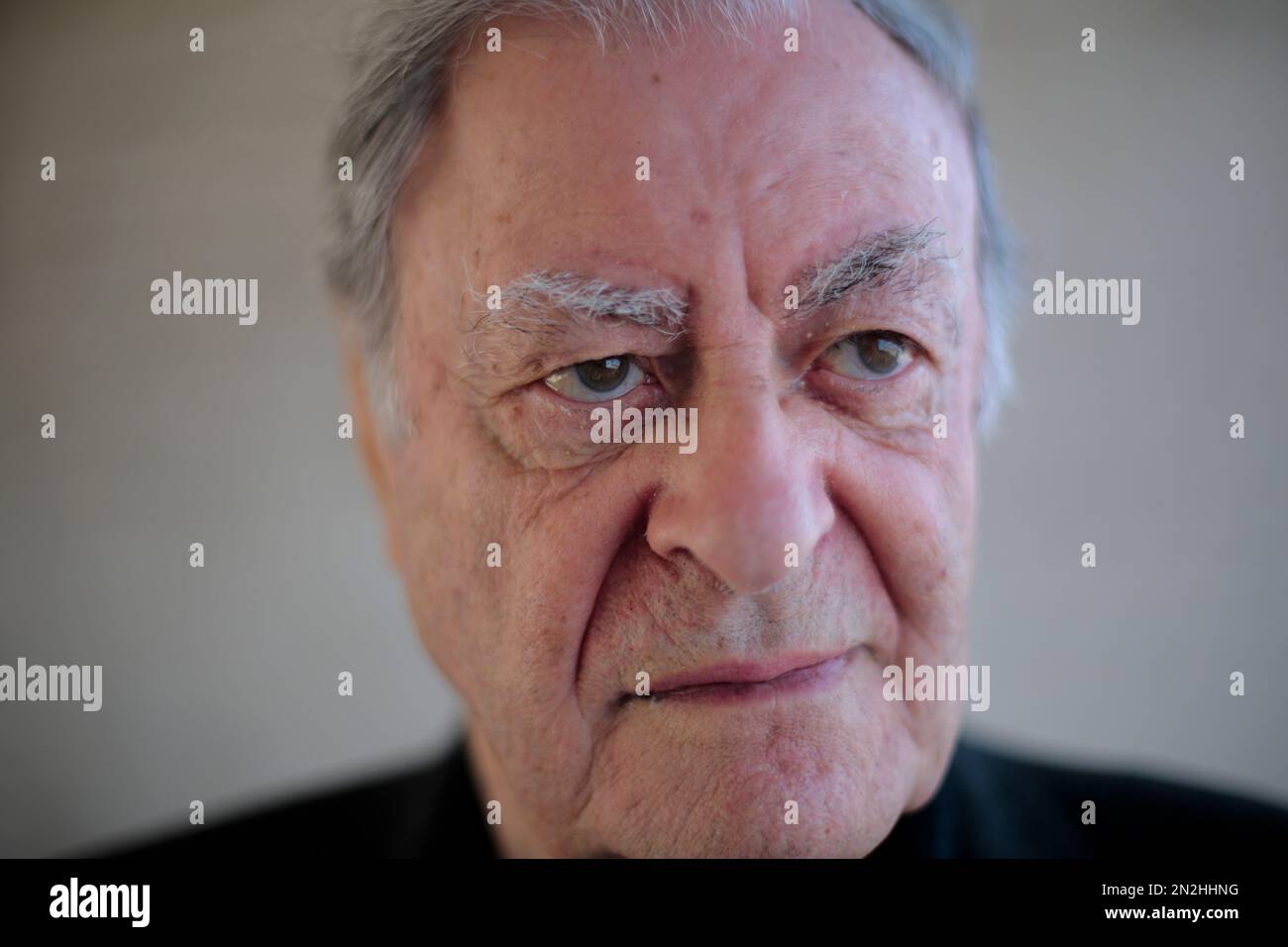 In this Friday, April 10, 2015 photo Henry Oster poses for a photograph ...