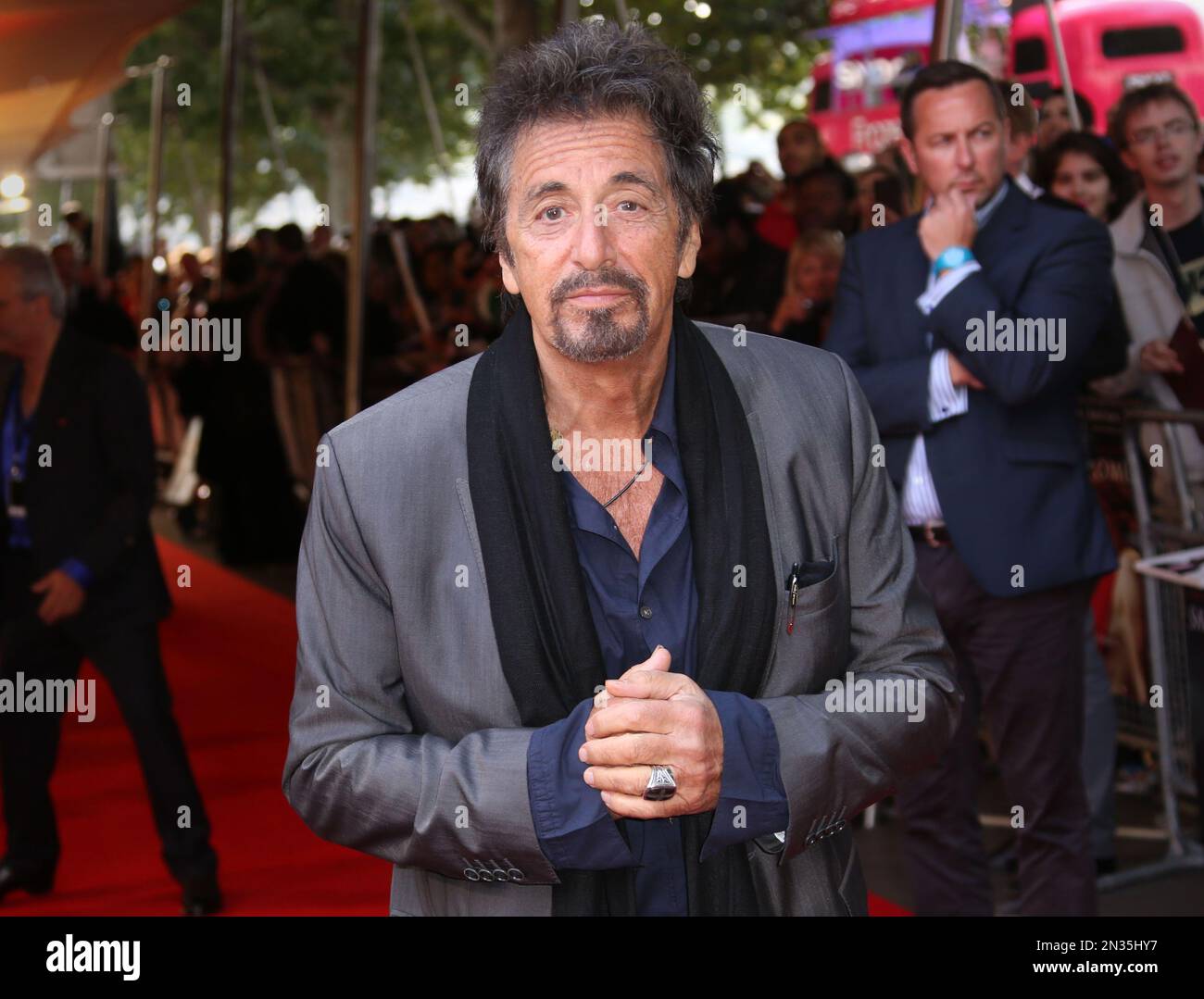 FILE - In this Sept. 21, 2014 file photo, Al Pacino arrives for the ...