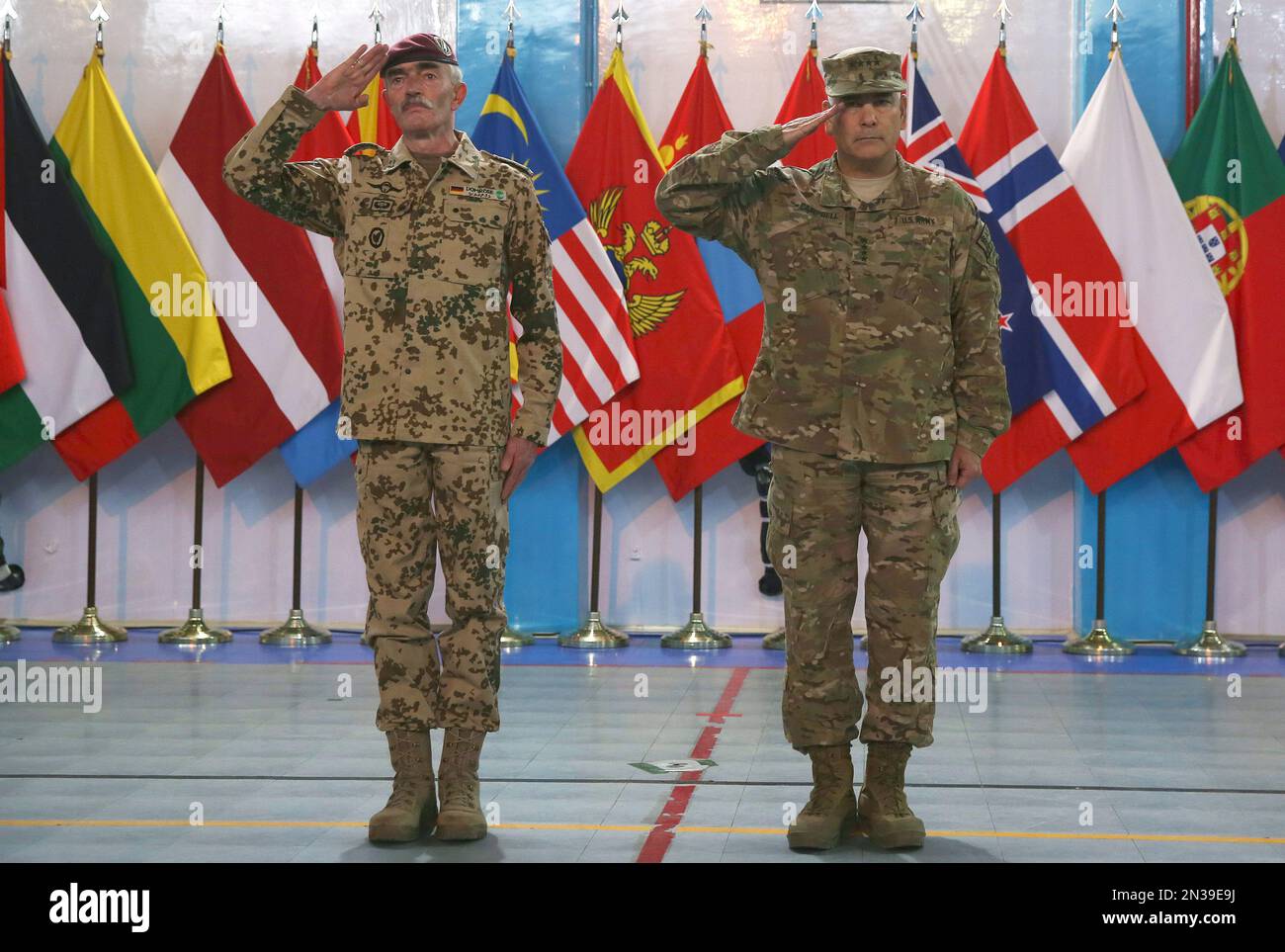 In this Dec. 28, 2014 file photo, Commander of the International ...