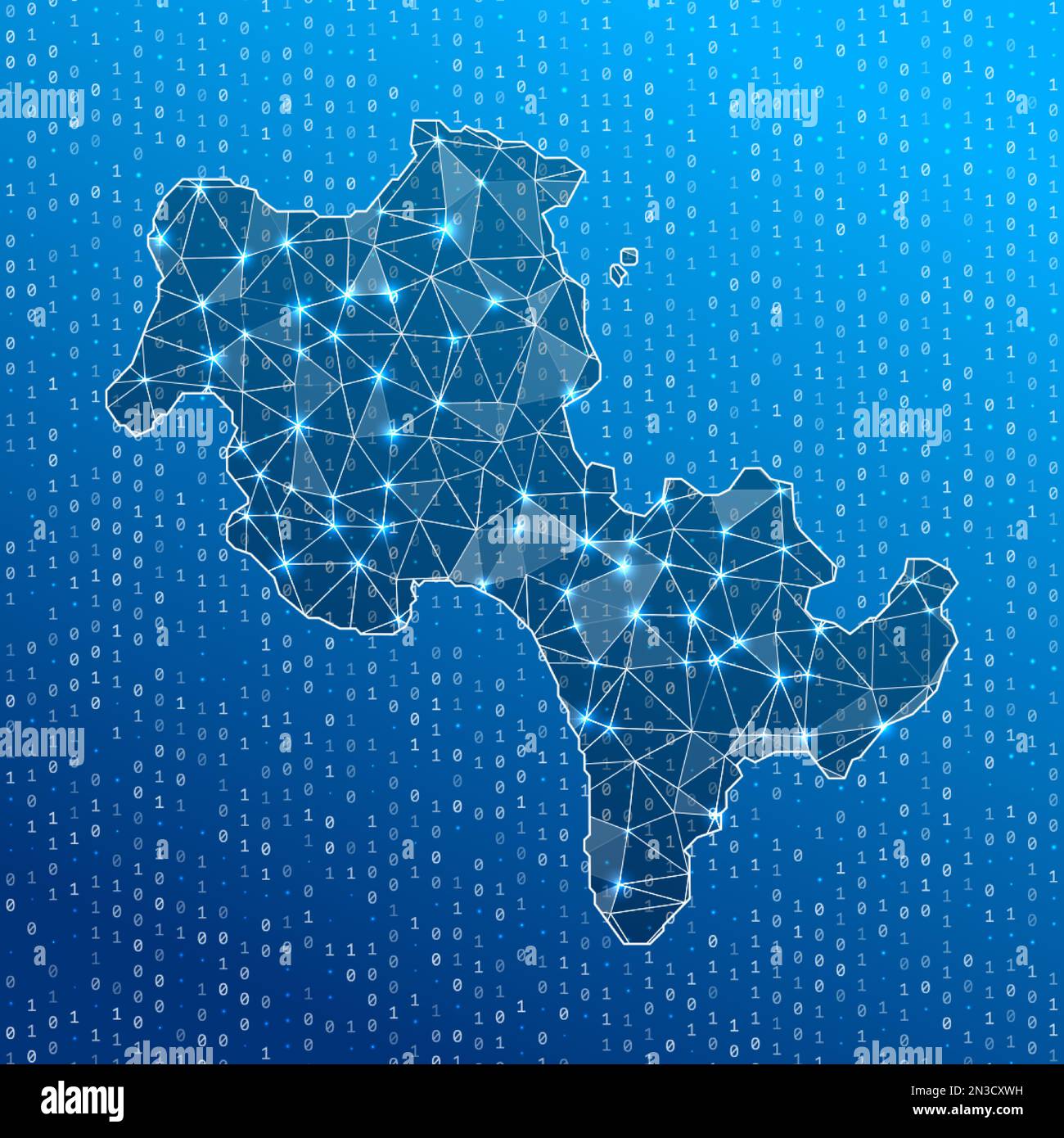 Mappa di koh rong Immagini Vettoriali Stock - Alamy