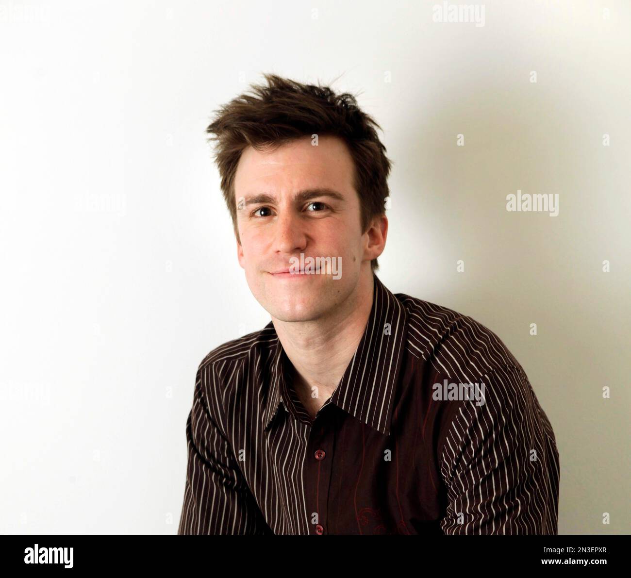 FILE - In this April 23, 2009 file photo, Gavin Creel, poses for a ...