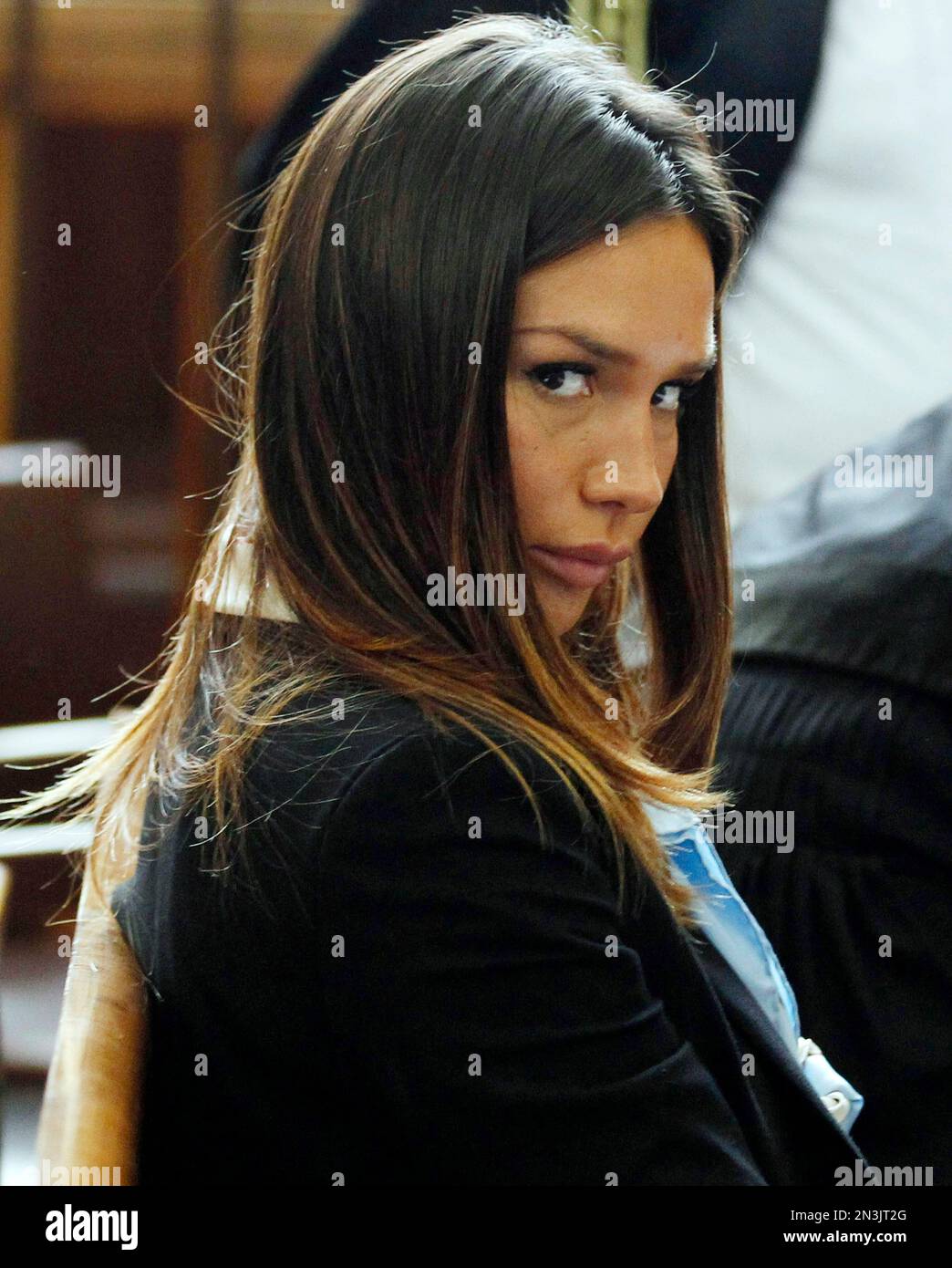 FILE - In this Friday, May 11, 2012 file photo, Nicole Minetti watches ...