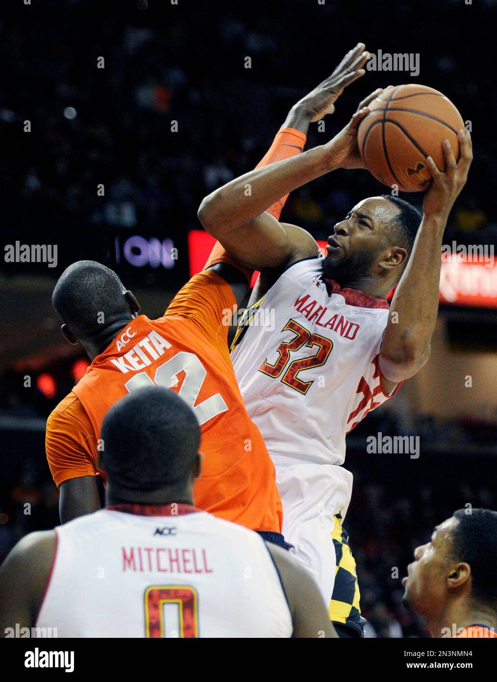 FILE - In this Feb. 24, 2014, file photo, Maryland's Dez Wells (32) is ...