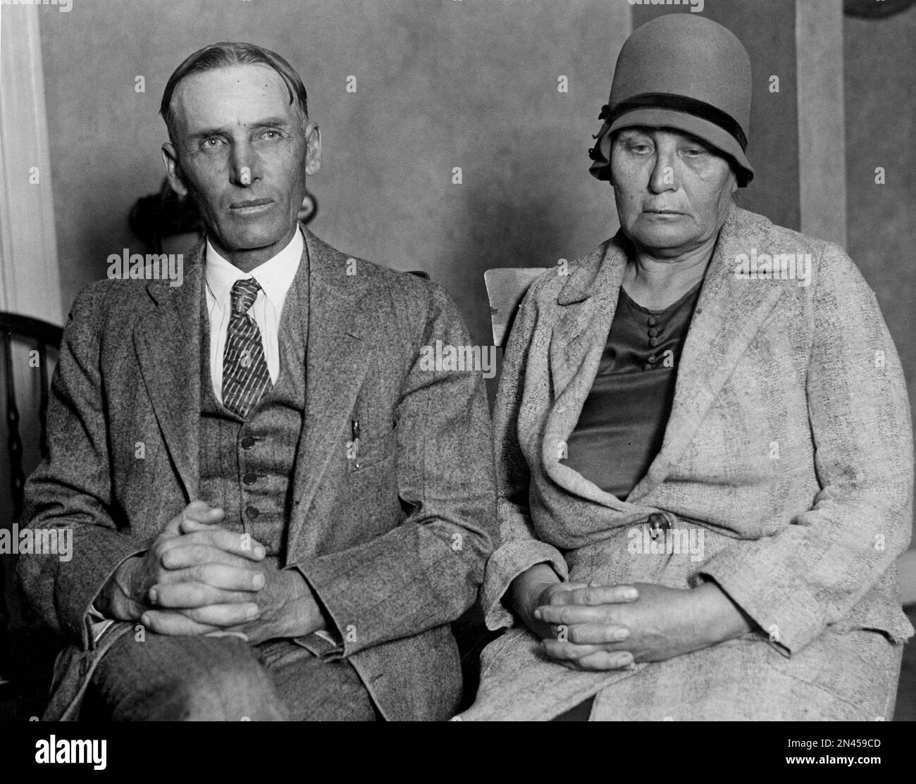William and Martha Rhoads, foster parents of Willa Rhoads, 19-year-old ...