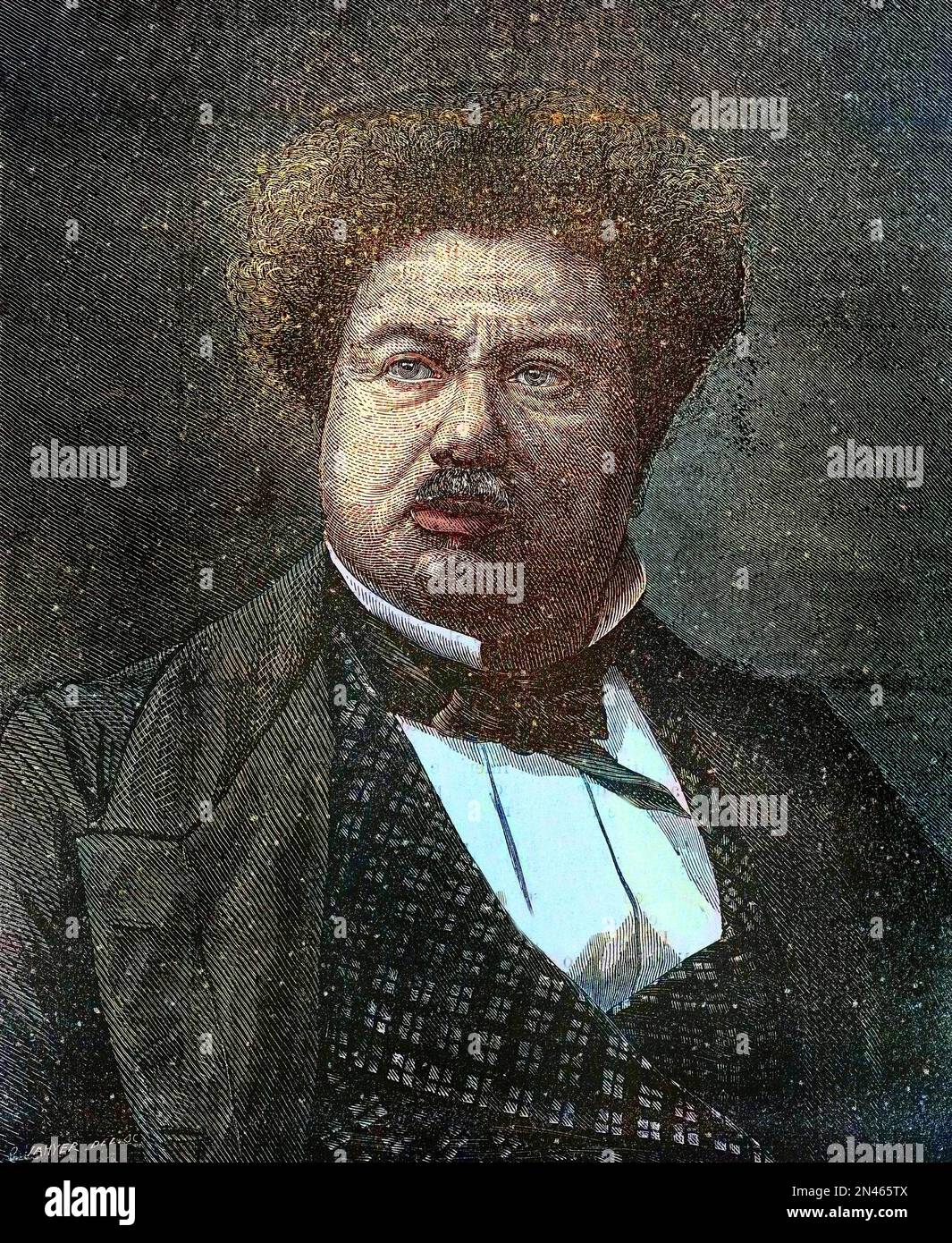 Alexandre dumas padre 1802 1870 immagini e fotografie stock ad alta ...