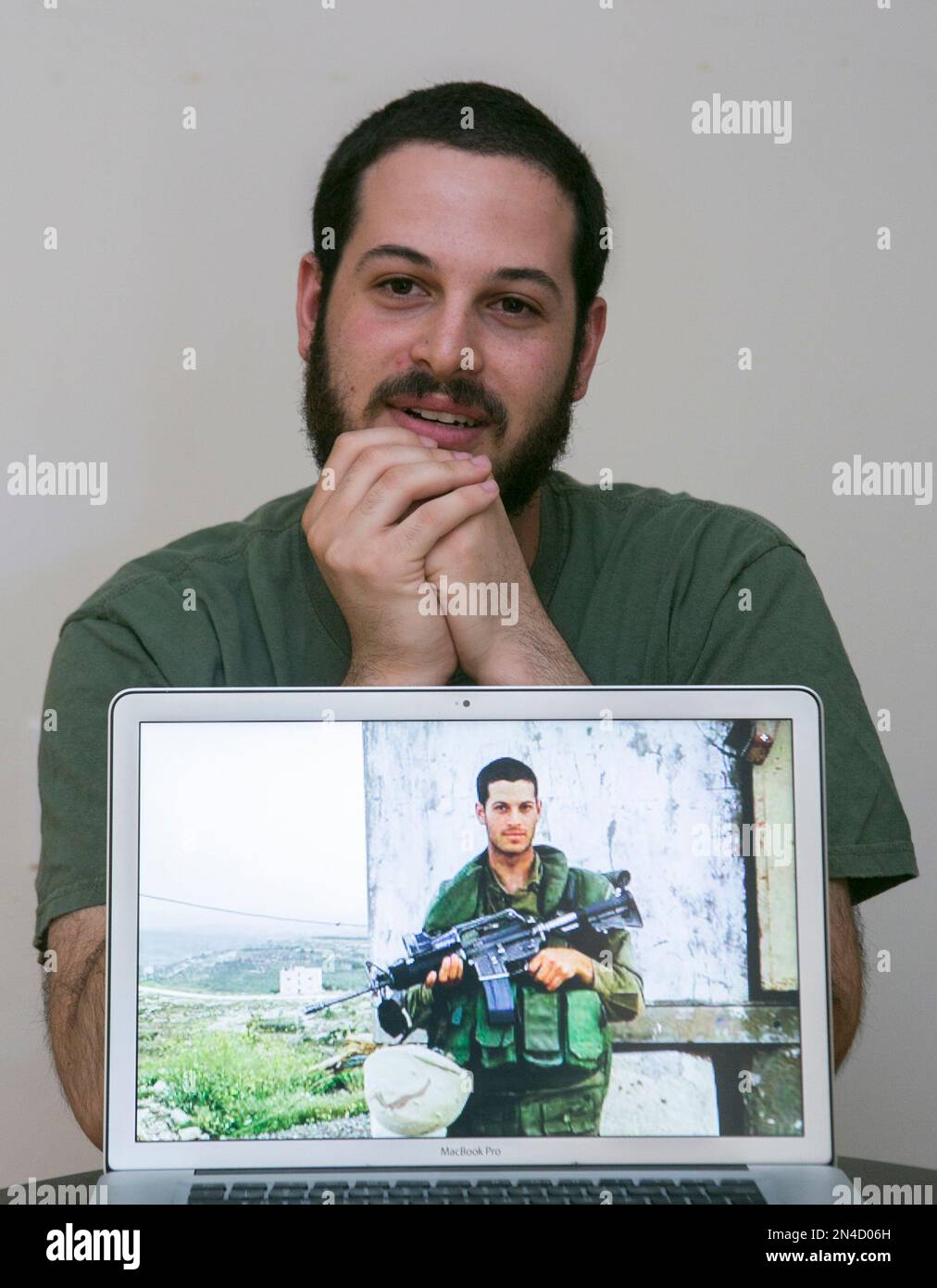 Mike Fishbein, a U.S.-born soldier from Los Angeles who fought for the ...