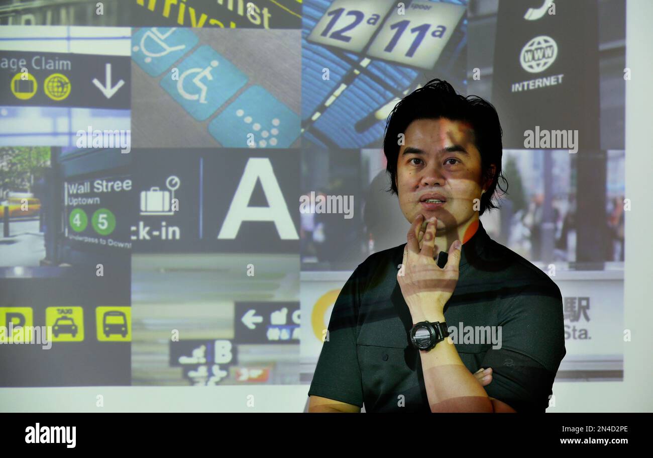 In this photo taken July 3, 2014, Albert Shum, who heads interaction design across a range of ...