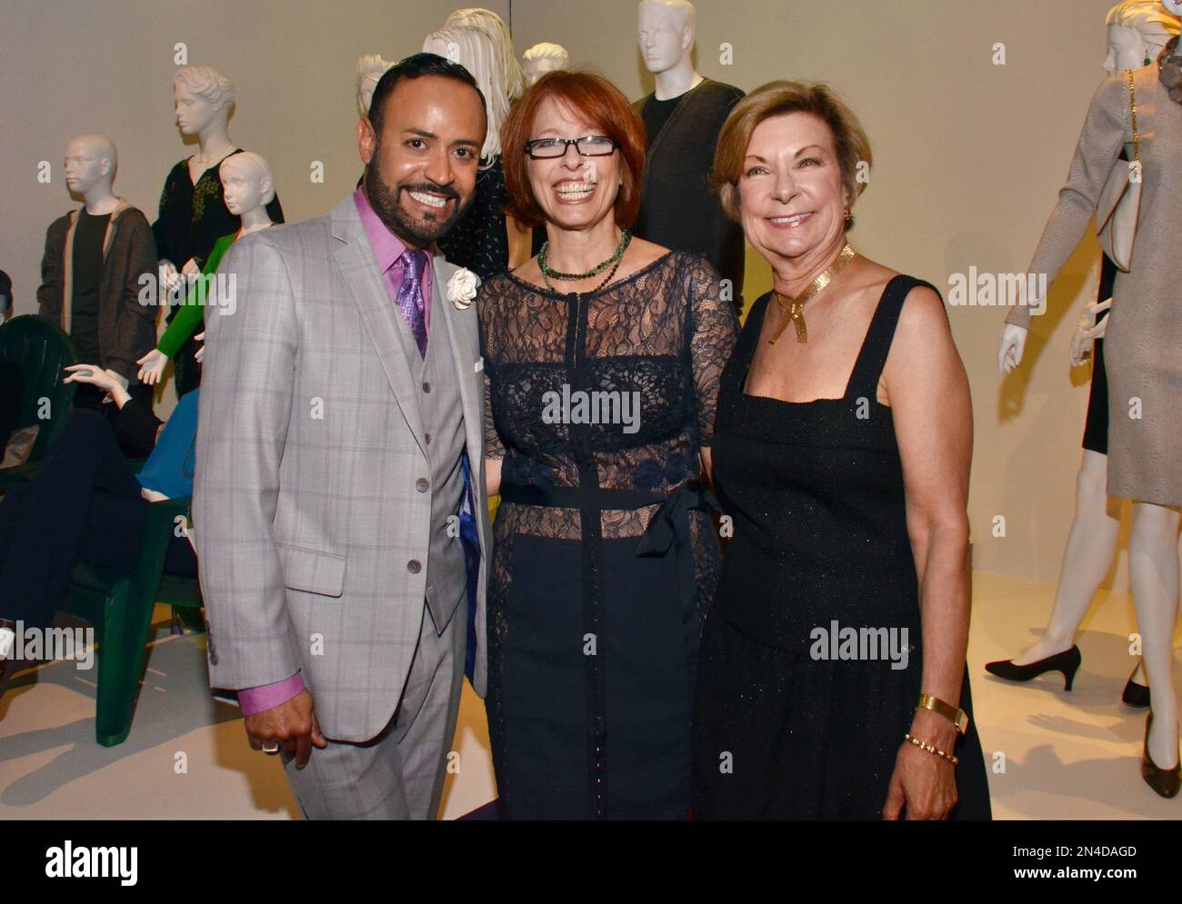 Barbara Bundy, VP Education at FIDM, right, and Nick Verreos, FIDM ...