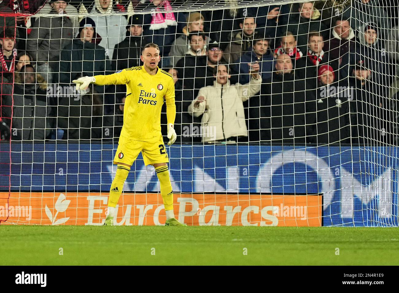 Rotterdam - Feyenoord Keeper Timon Wellenreuther durante la partita tra ...