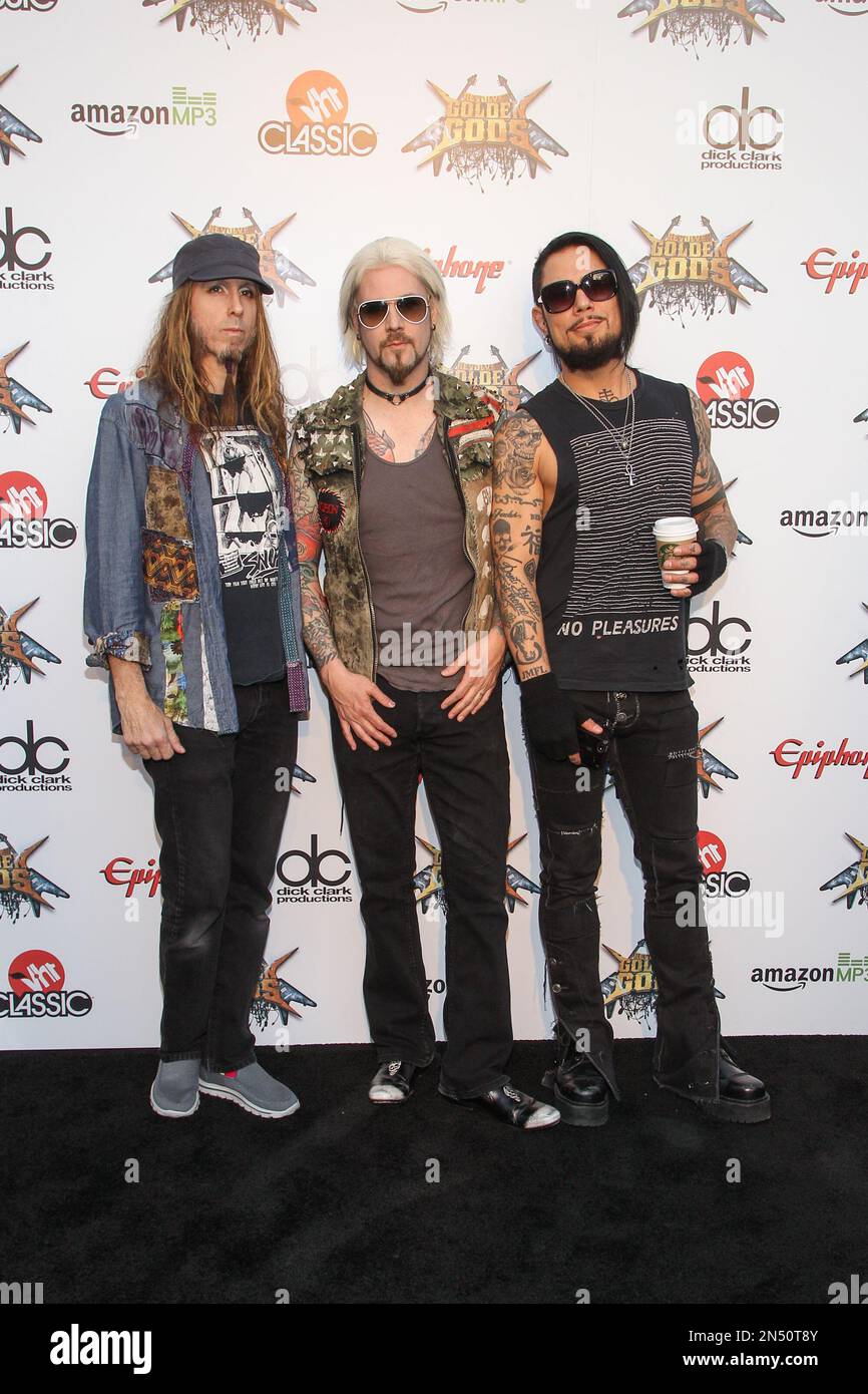 From left, drummer Ginger Fish and guitarist John 5 of Rob Zombie with ...