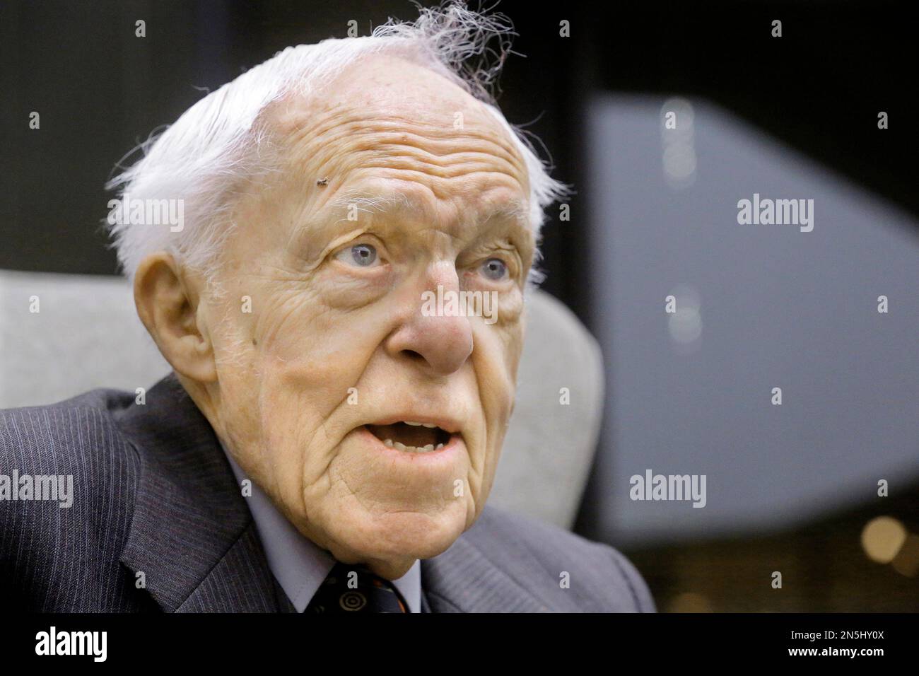 In this Thursday, Jan. 30, 2014 photo, veteran Illinois lobbyist, Dick ...