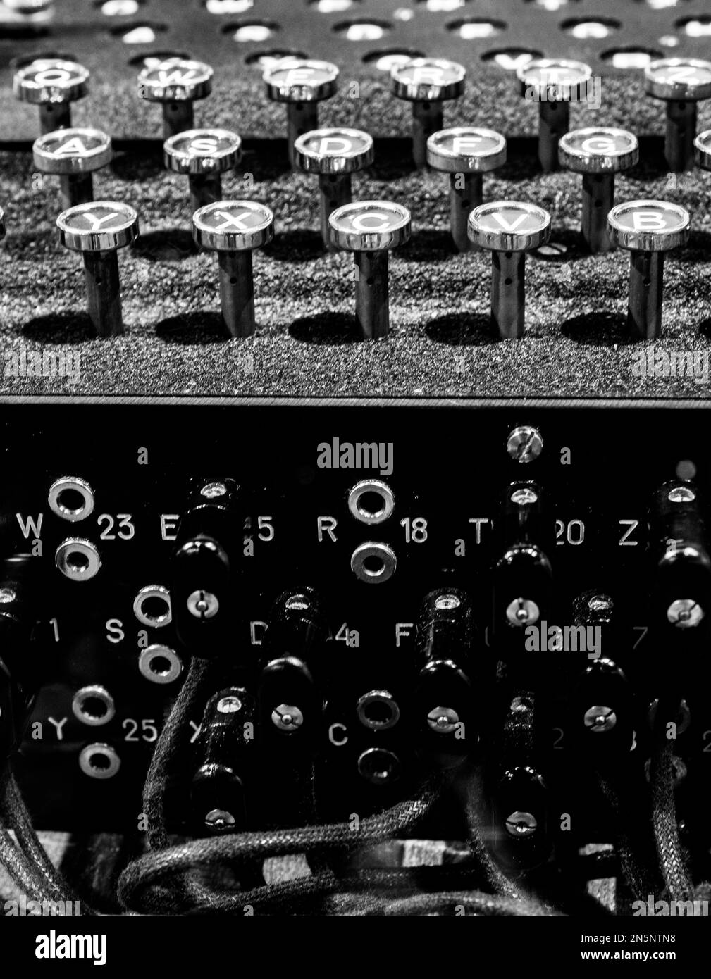 Rara tastiera di macchina 'Enigma' della seconda guerra mondiale ...