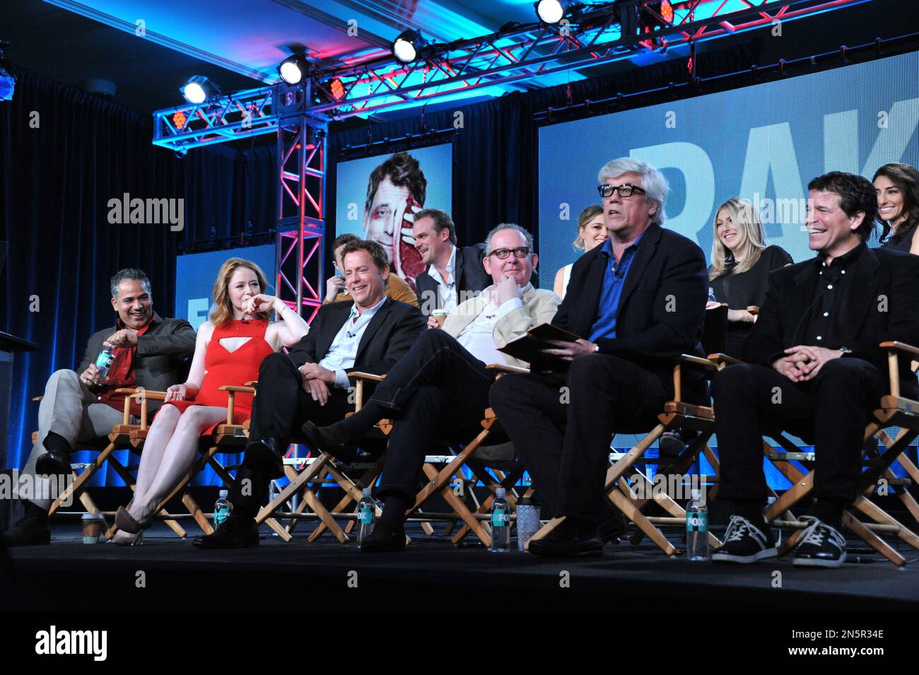 From top left, Ian Colletti, David Harbour, Bojana Novakovic, Tara ...
