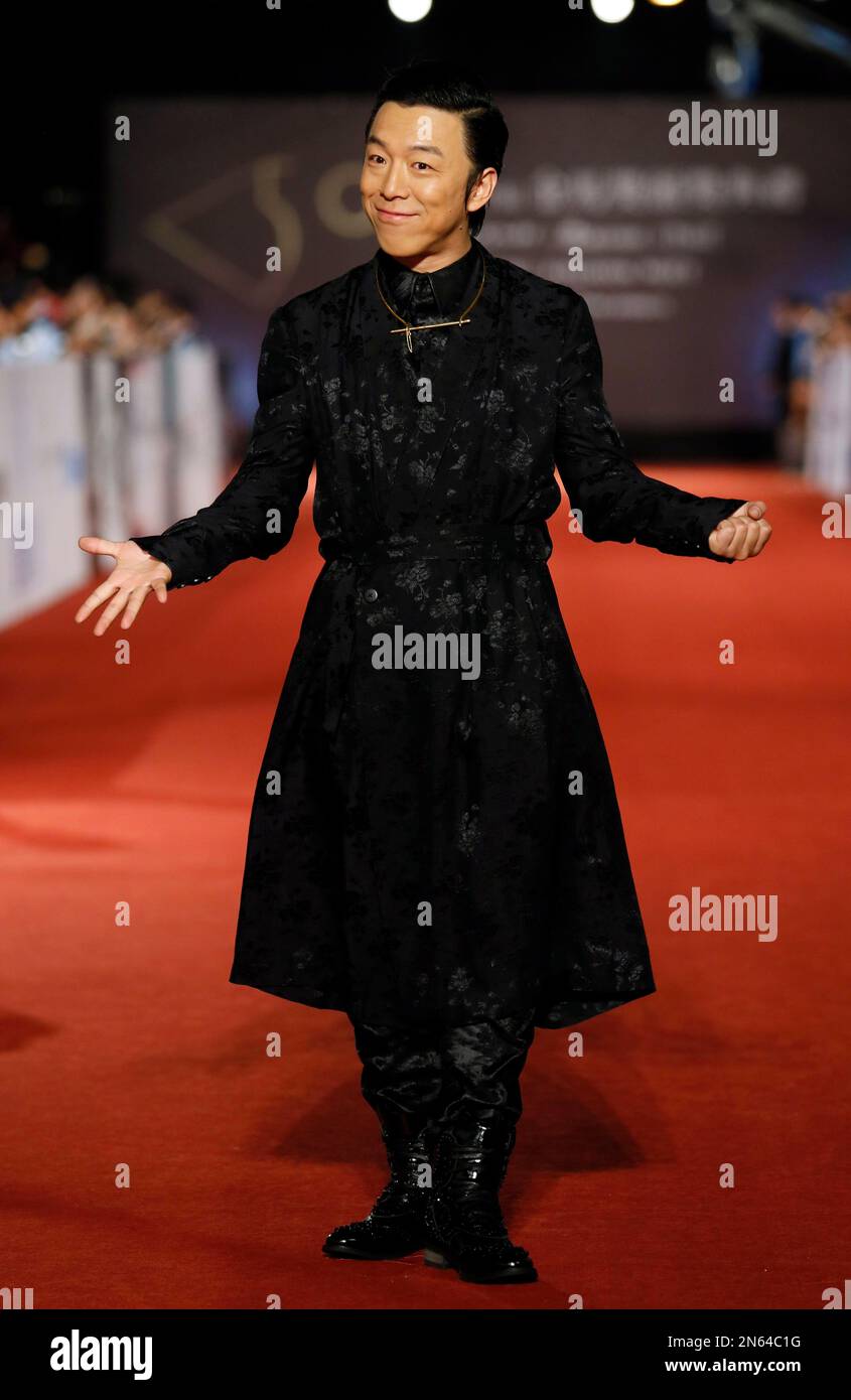 Chinese Actor Bo Huang arrives at the 50th Golden Horse Awards in ...
