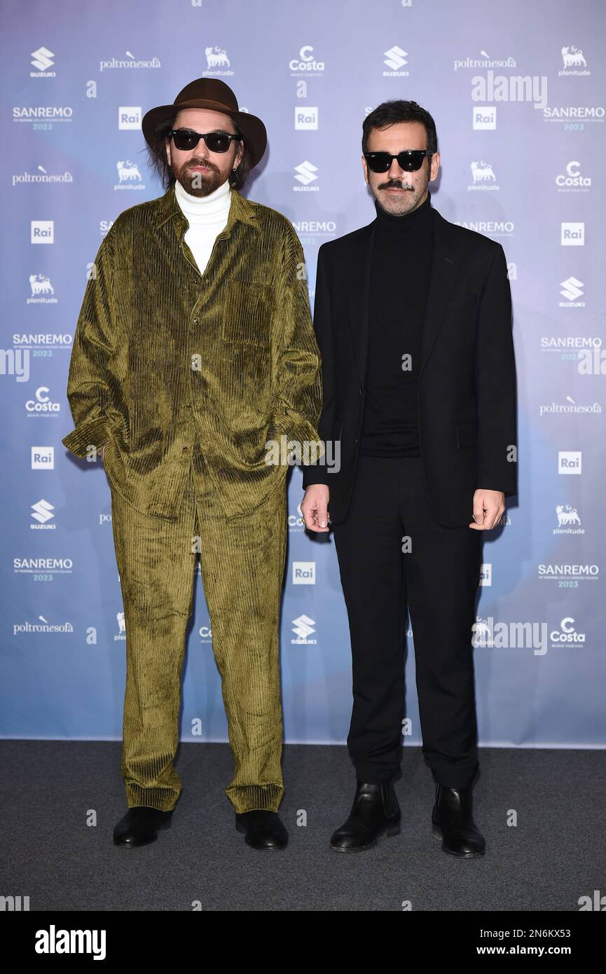 73 festival di sanremo colapesce dimartino immagini e fotografie stock ...