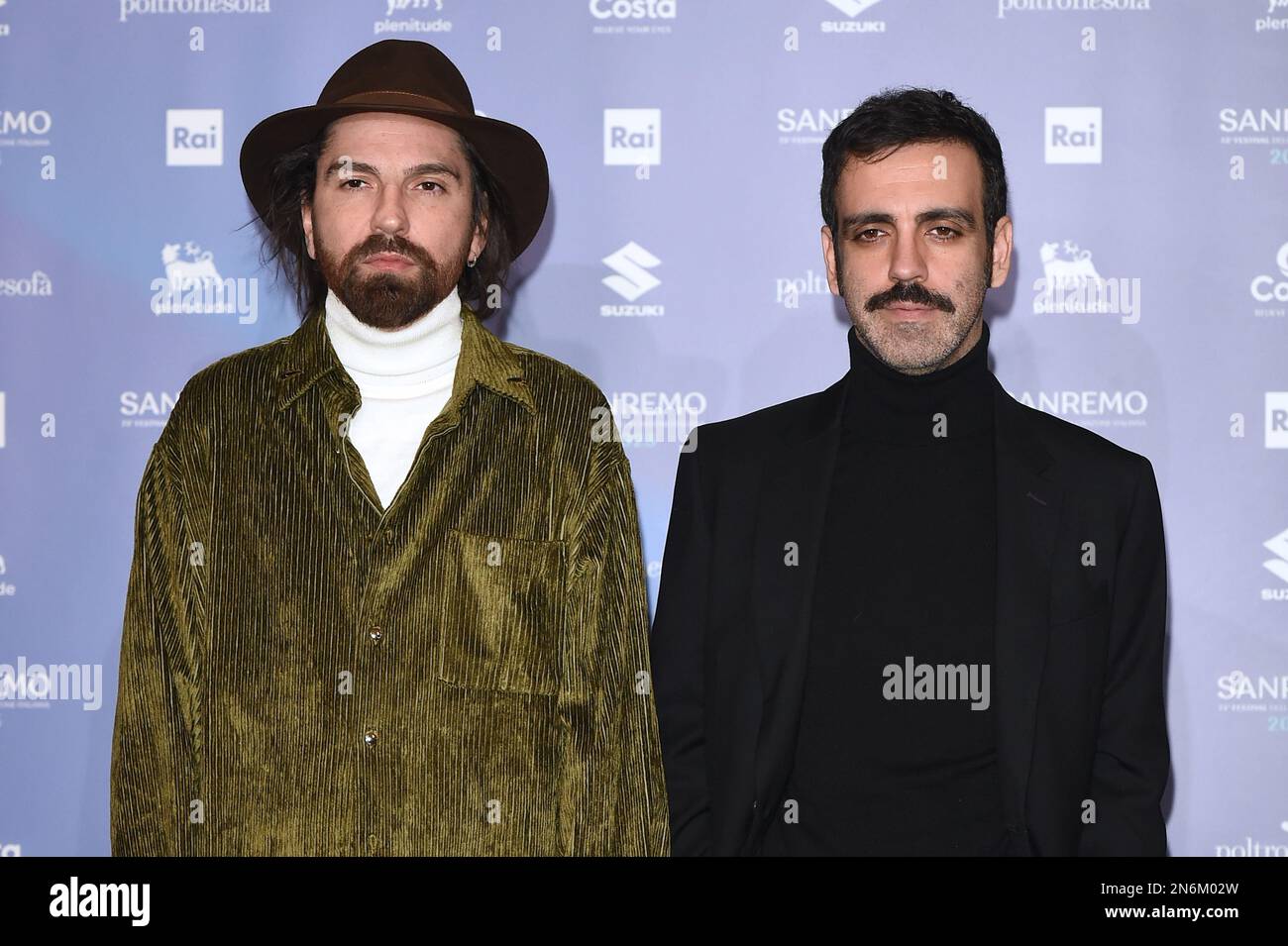 73 festival di sanremo colapesce dimartino immagini e fotografie stock ...