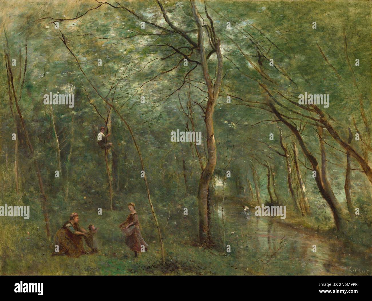 Pittura di theodore rousseau immagini e fotografie stock ad alta ...