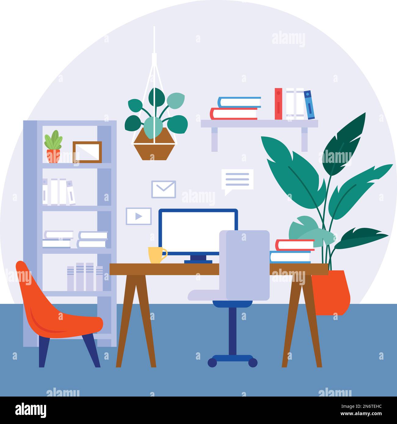 Simbolo dell'ufficio Immagini Vettoriali Stock - Alamy