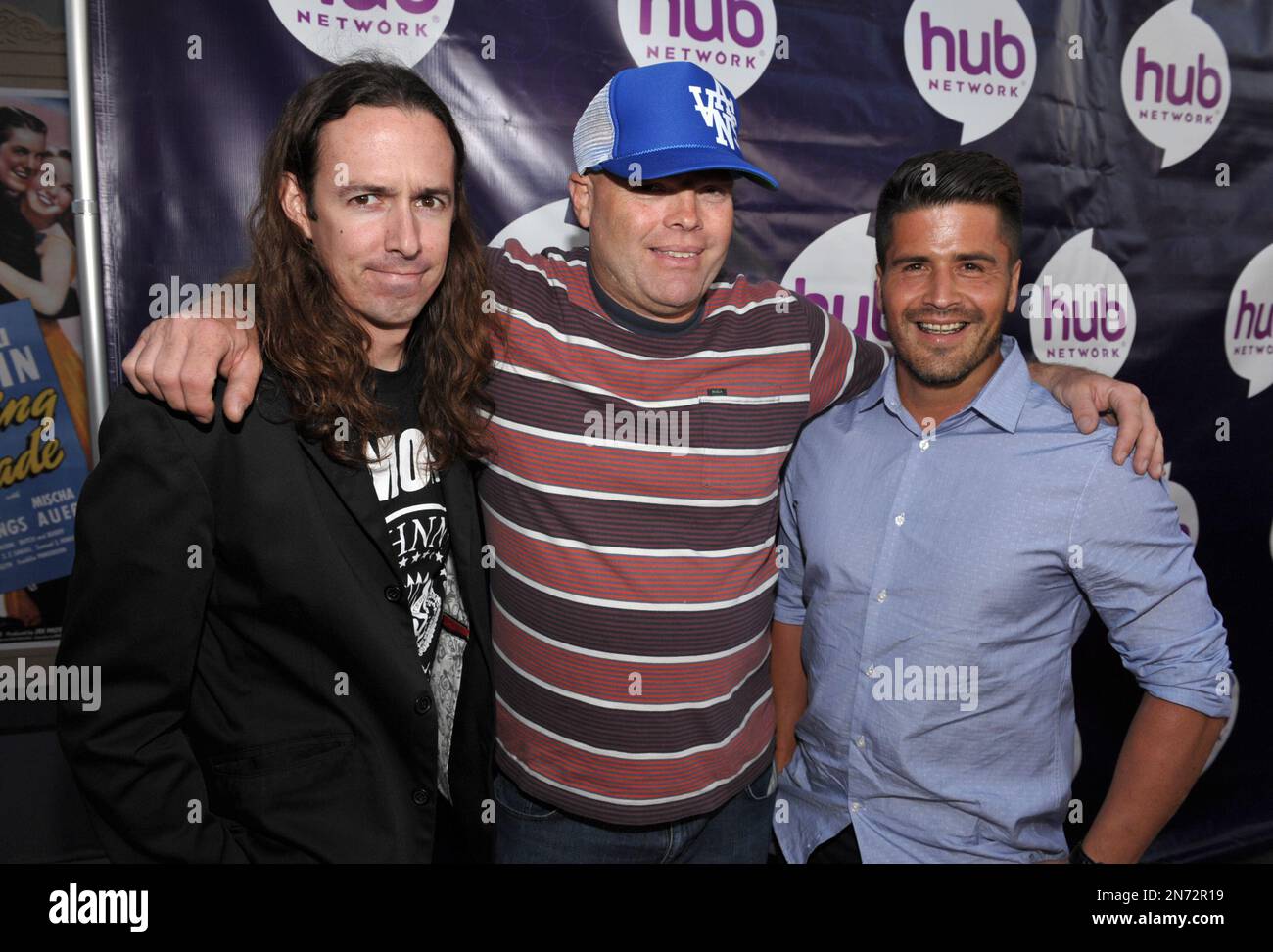 From left, Ian Fowles, Chad Larson and Richard Falomir of the band The ...