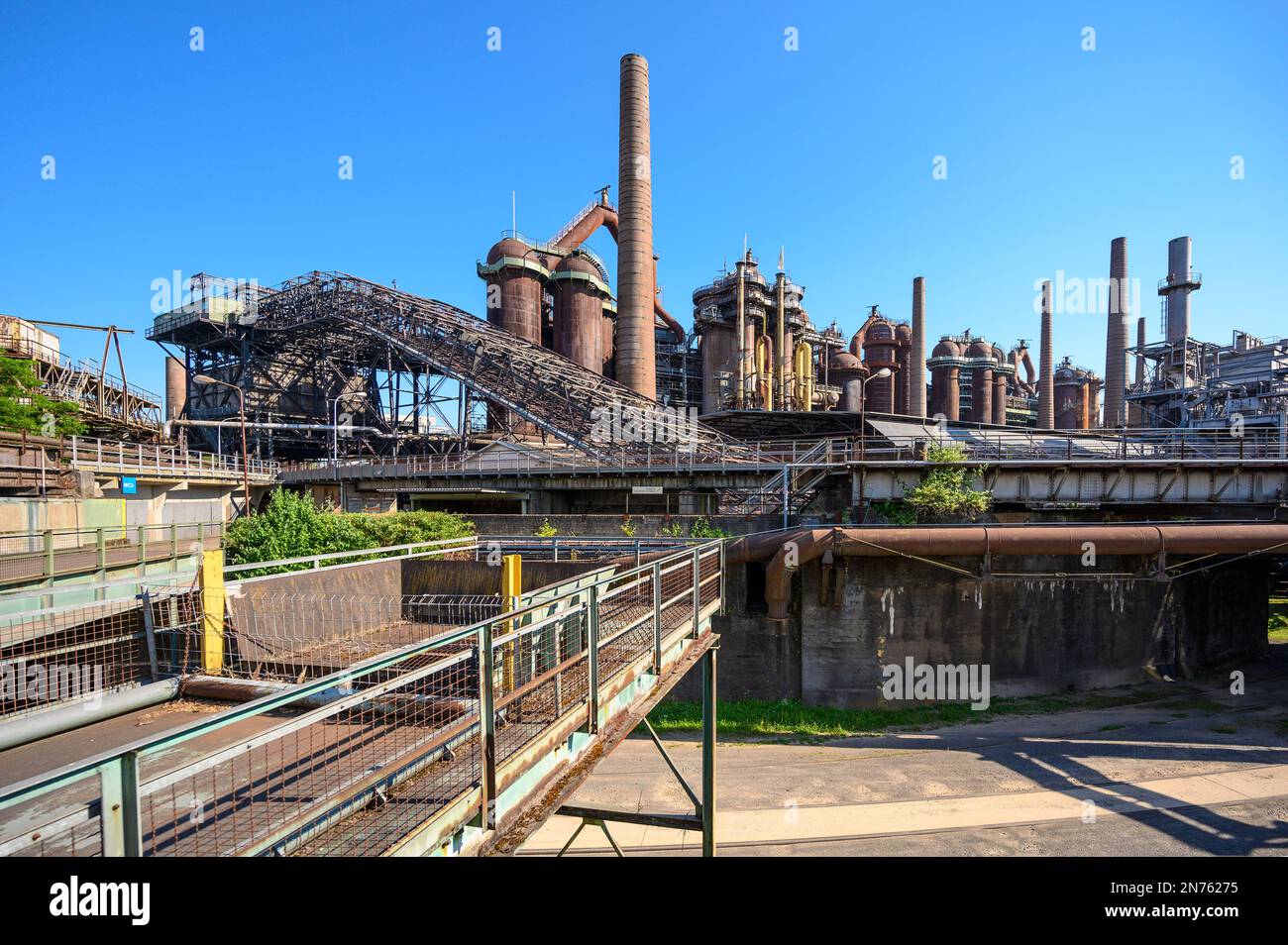 Sito del patrimonio culturale mondiale dell'unesco volklingen ironworks immagini e fotografie ...