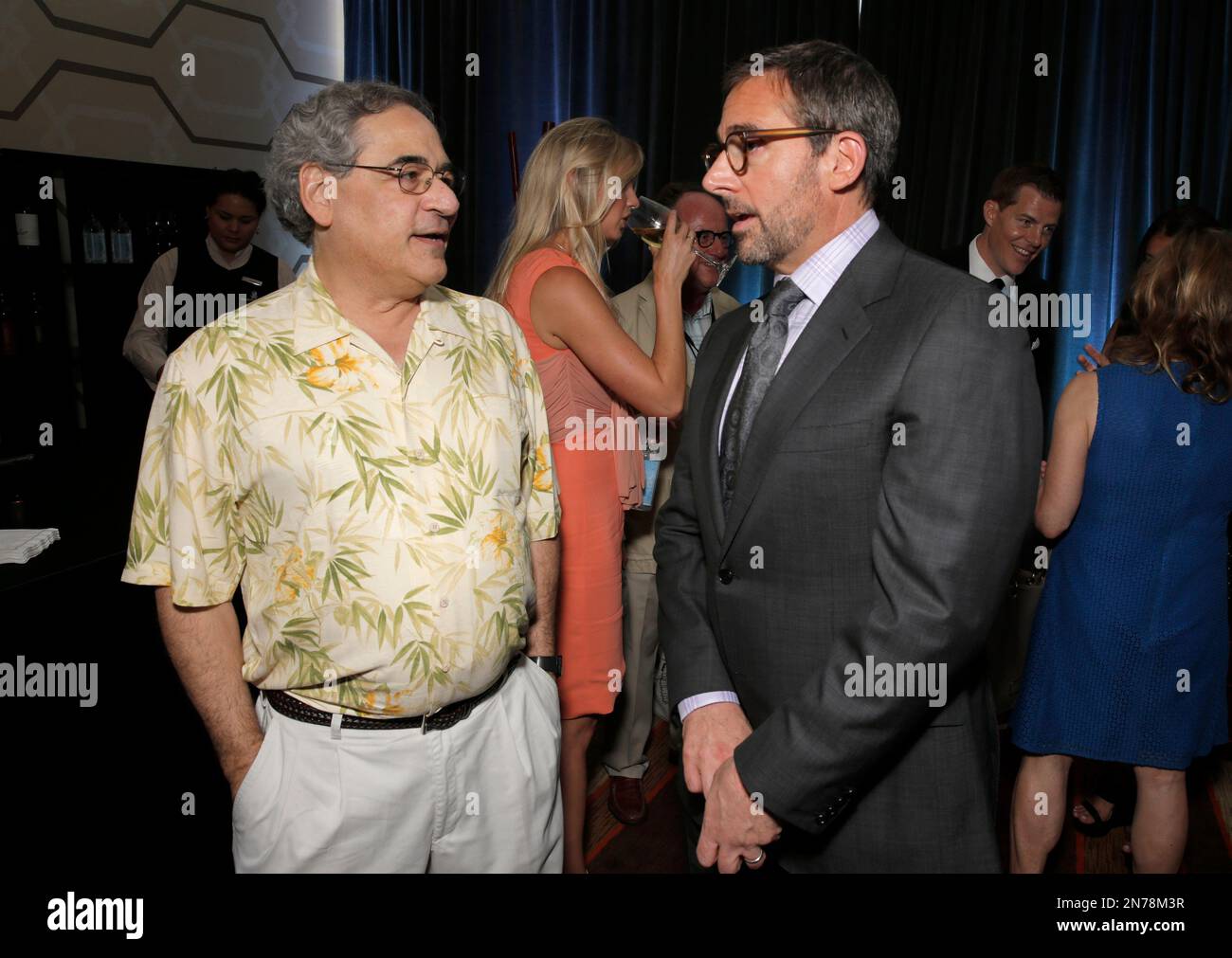 Fox Searchlight President Steve Gilula and Steve Carrell attend the ...