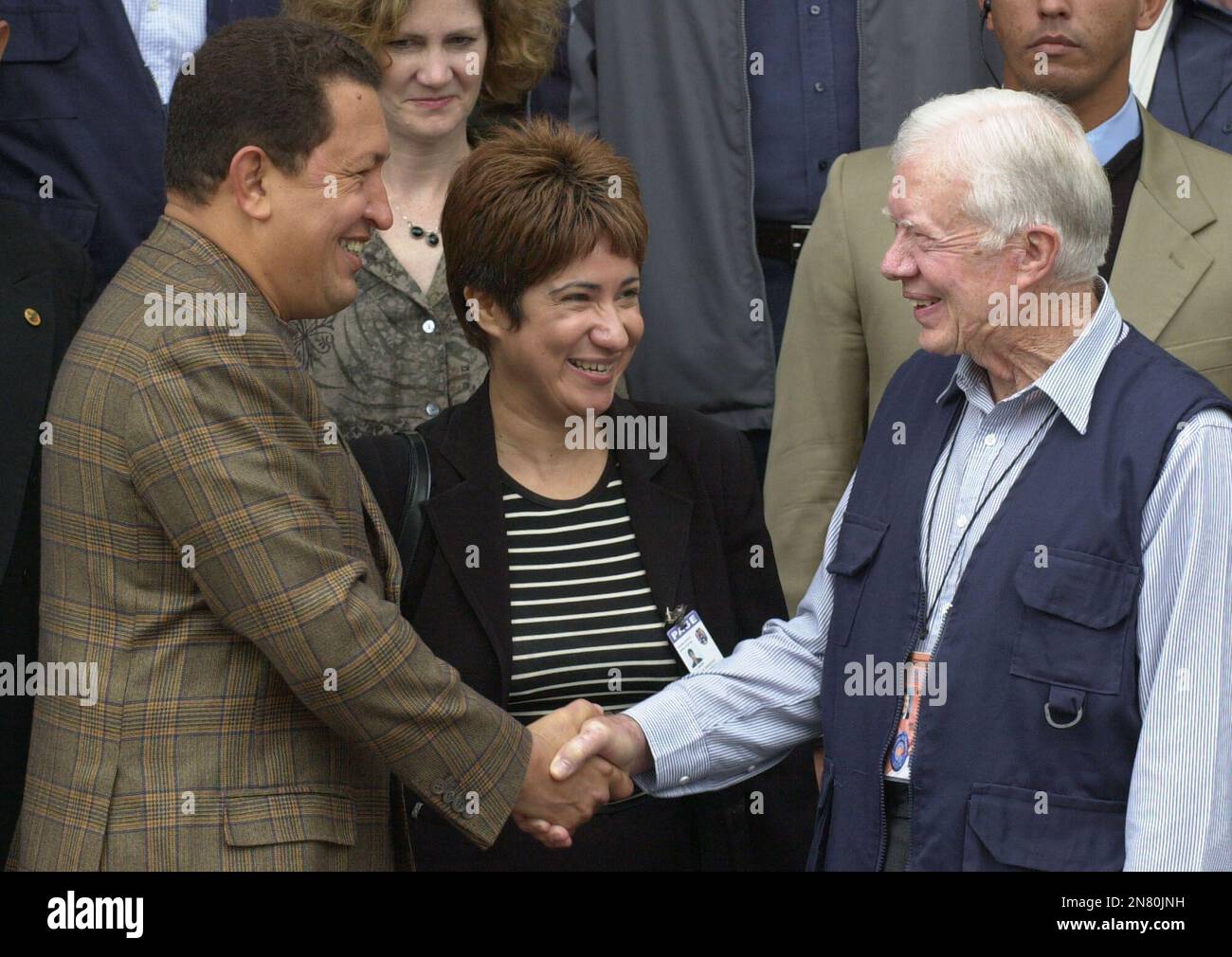 FILE - In this May 30, 2004 file photo, Venezuela's President Hugo ...
