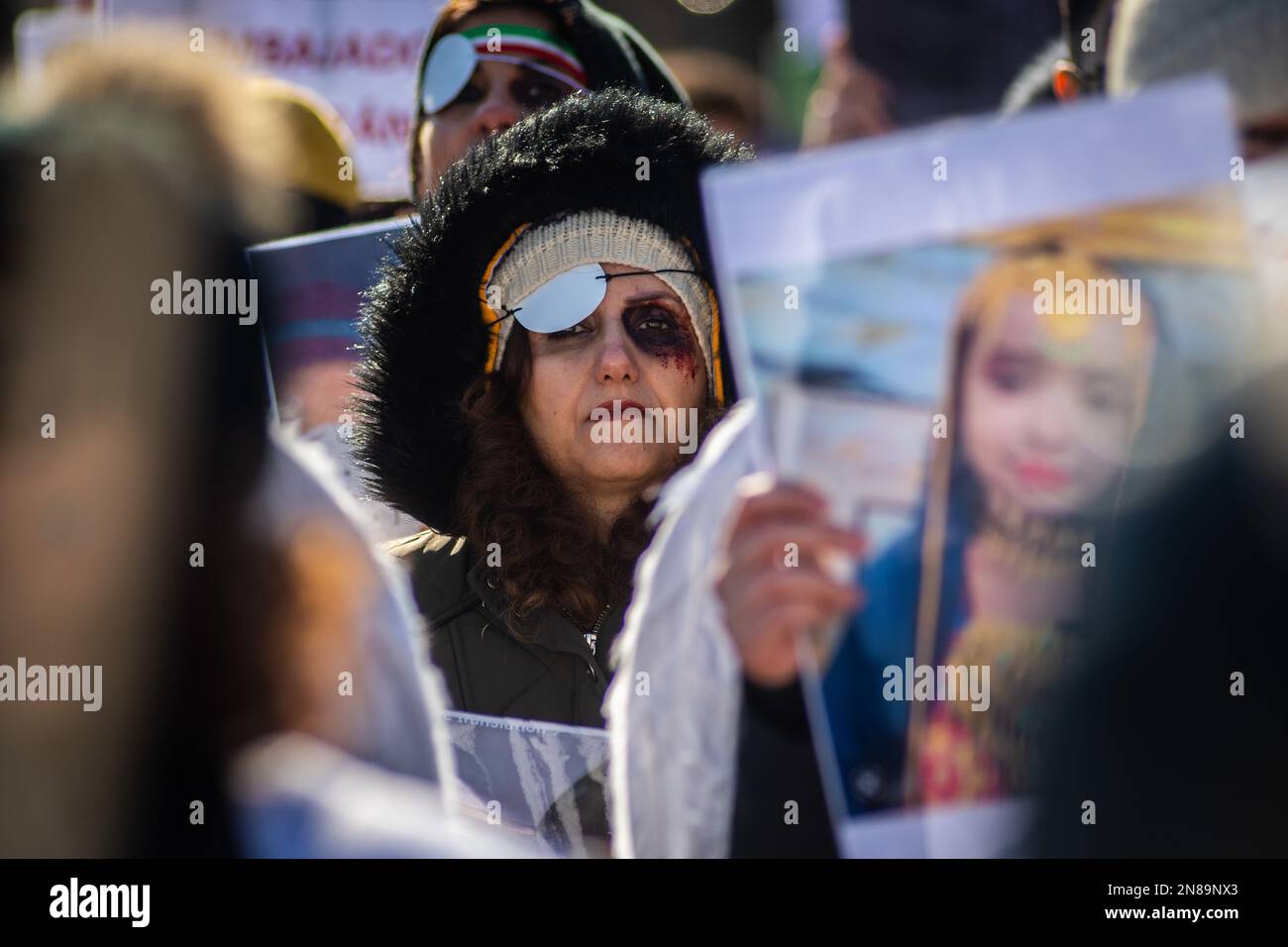 Protesta di masha amini immagini e fotografie stock ad alta risoluzione ...