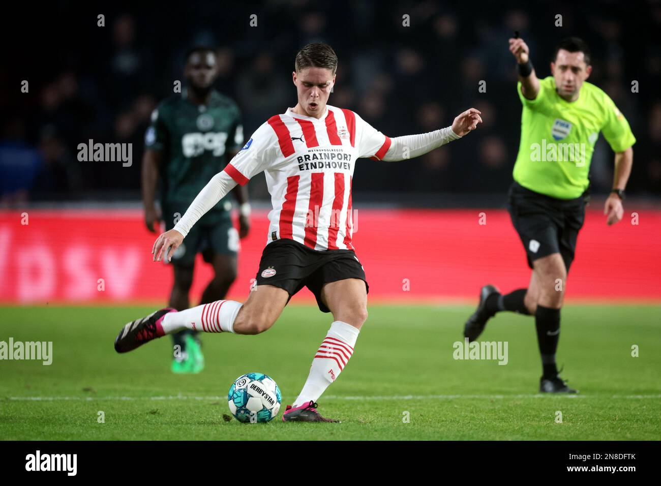 EINDHOVEN - Joey Veerman del PSV Eindhoven durante la partita di ...