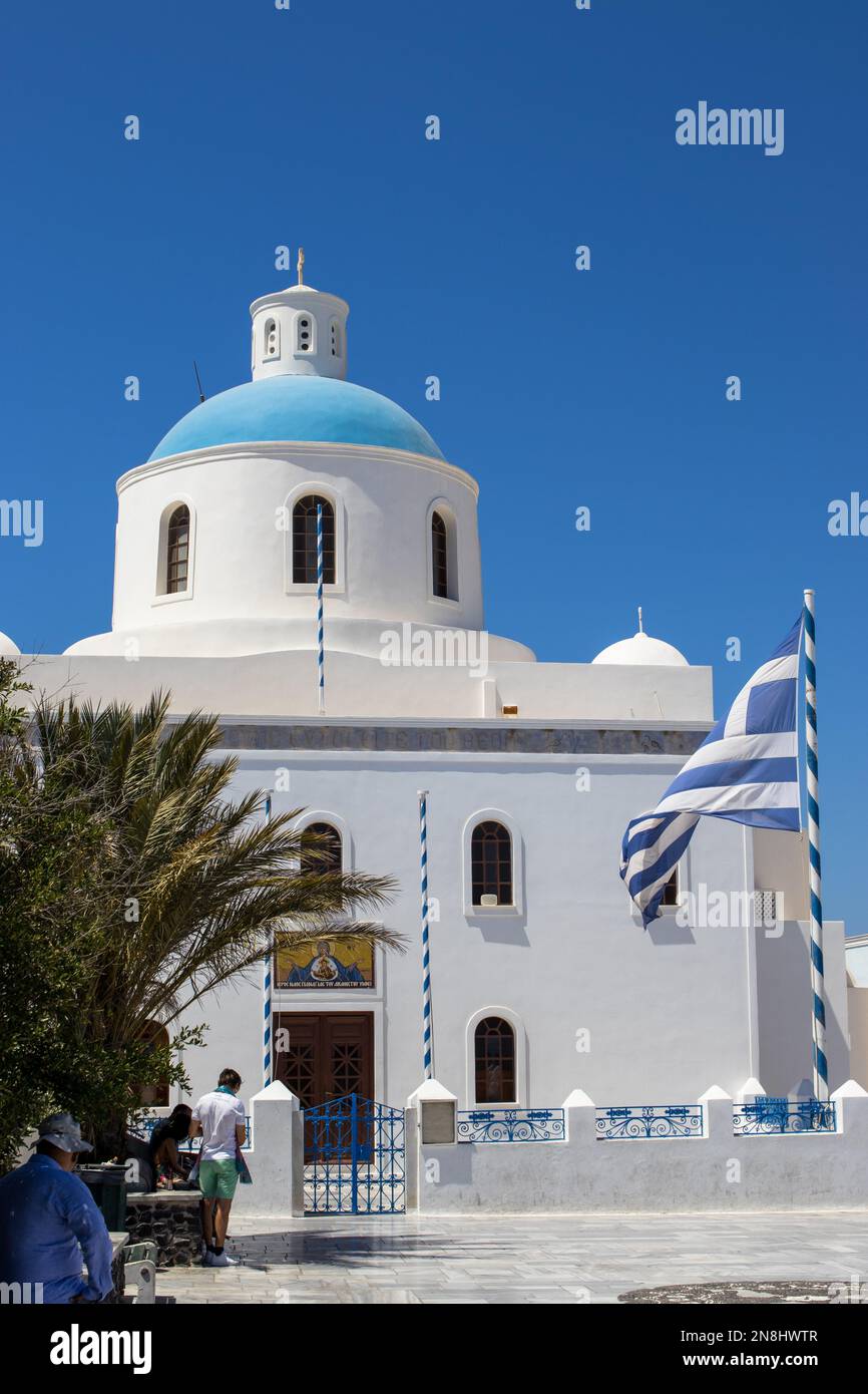 La Chiesa di Panagia Akathistos Hymn, chiesa greco-ortodossa Foto stock ...