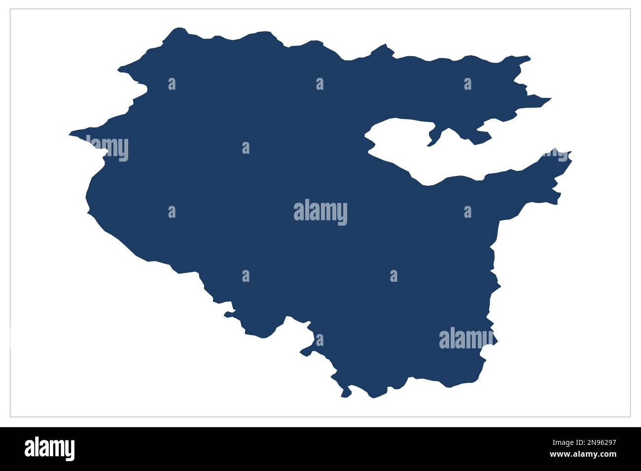 Cecenia map immagini e fotografie stock ad alta risoluzione - Alamy