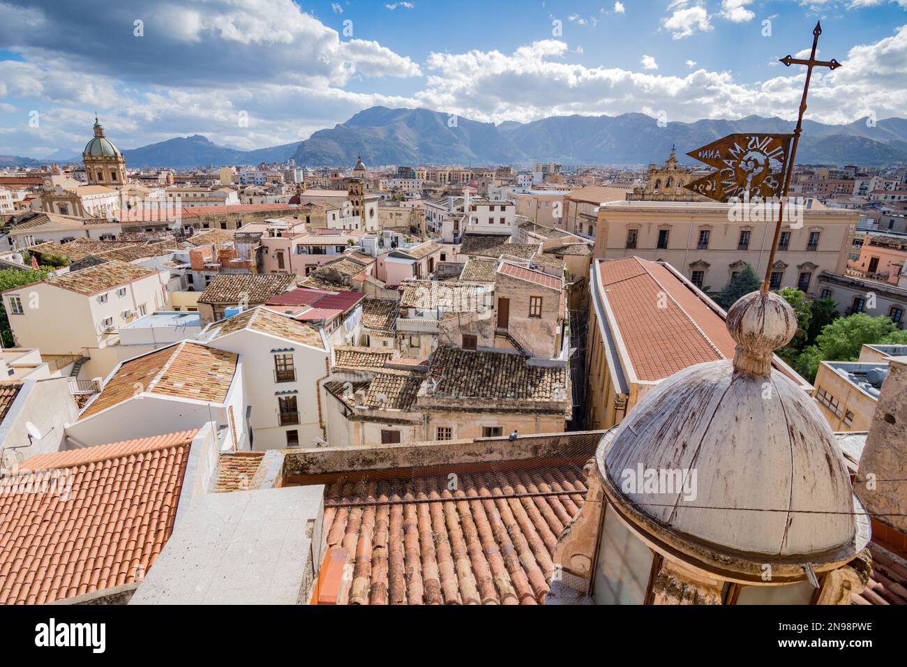 Palermo vista dall'alto immagini e fotografie stock ad alta risoluzione ...