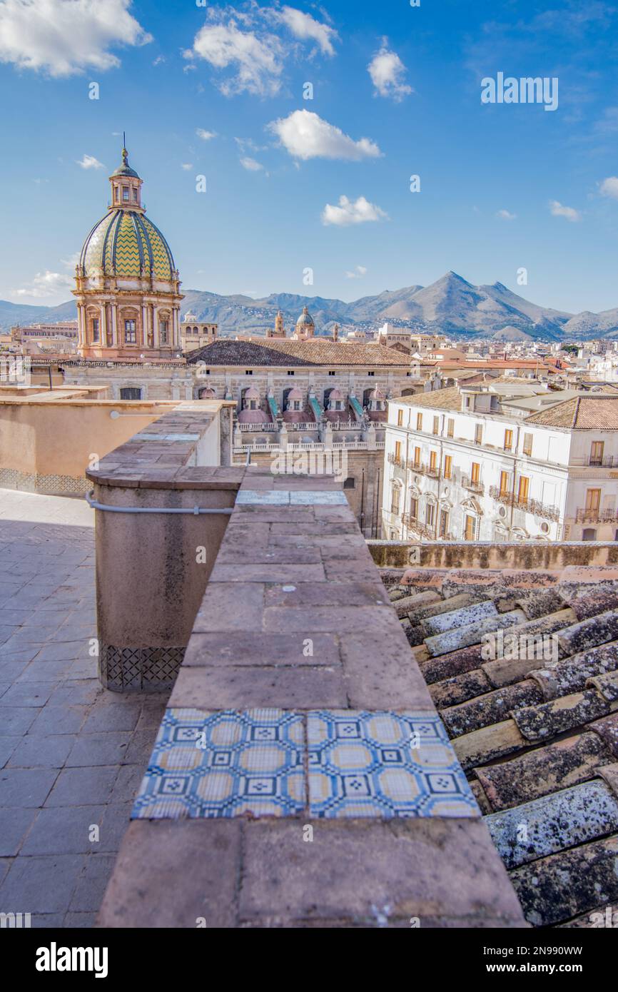 Palermo vista dall'alto immagini e fotografie stock ad alta risoluzione ...