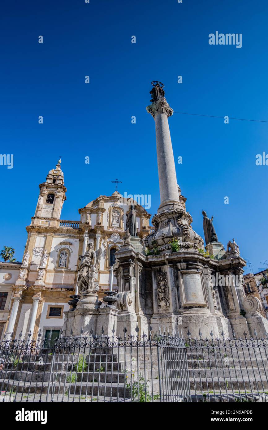 Chiese barocche palermo immagini e fotografie stock ad alta risoluzione ...