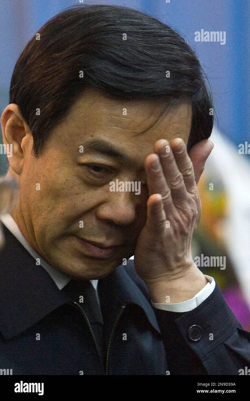 In this Jan. 17, 2007 photo, Bo Xilai, then China's Minister of ...