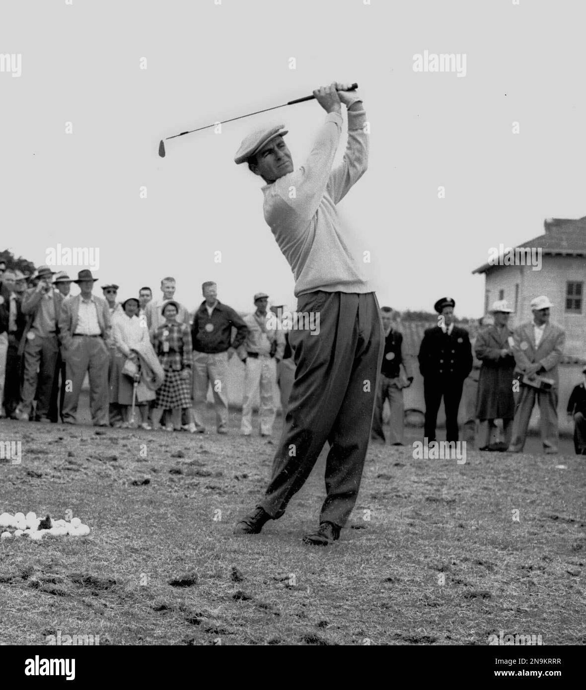 FILE-This June 17, 1955 file photo shows Jack Fleck, of Davenport, Iowa ...
