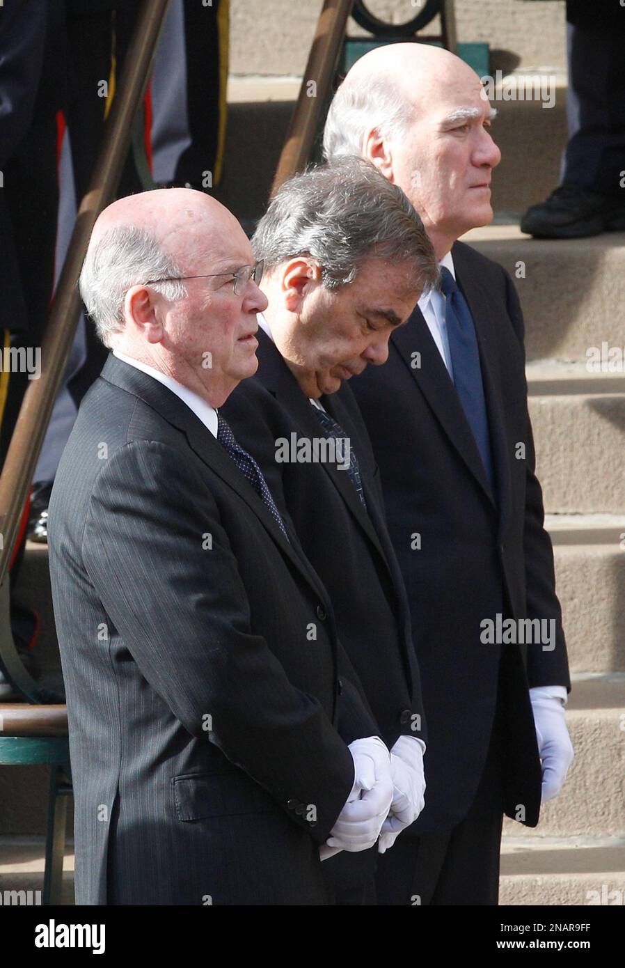 Former Chicago Mayor Richard M. Daley's brothers, from left, Michael ...