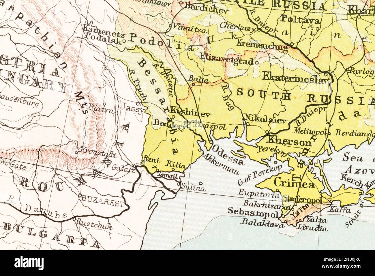 Vecchia mappa della transilvania immagini e fotografie stock ad alta ...