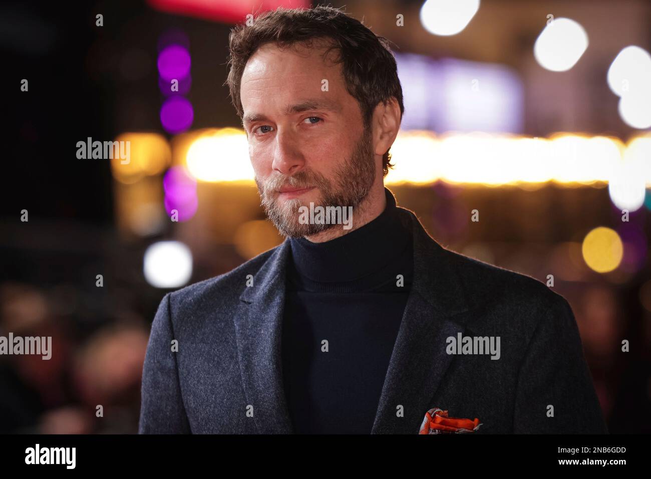 Oliver Chris poses for photographers upon arrival for the premiere of ...